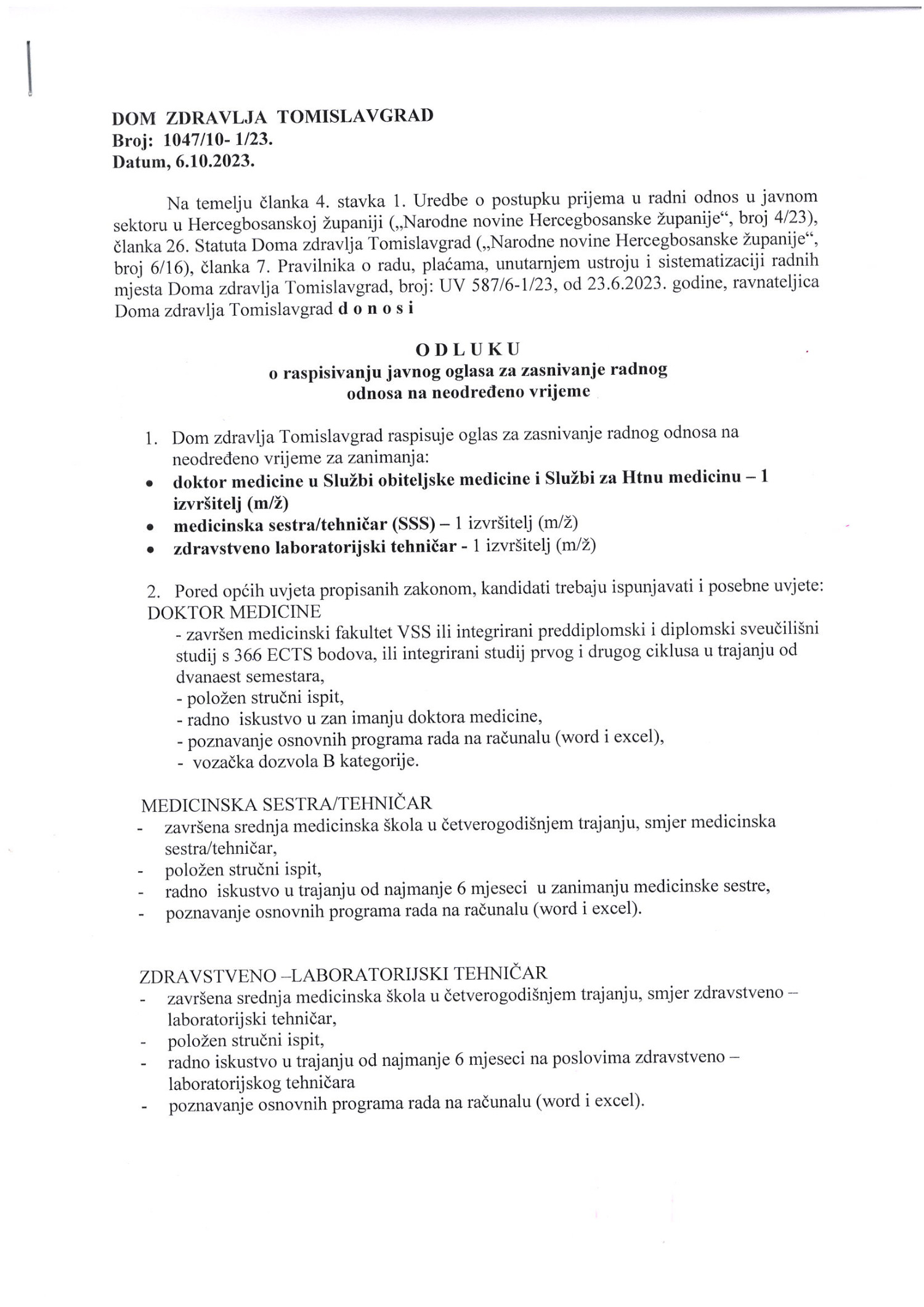 ODLUKA O RASPISIVANJU NATJEČAJA (2).pdf | DocDroid