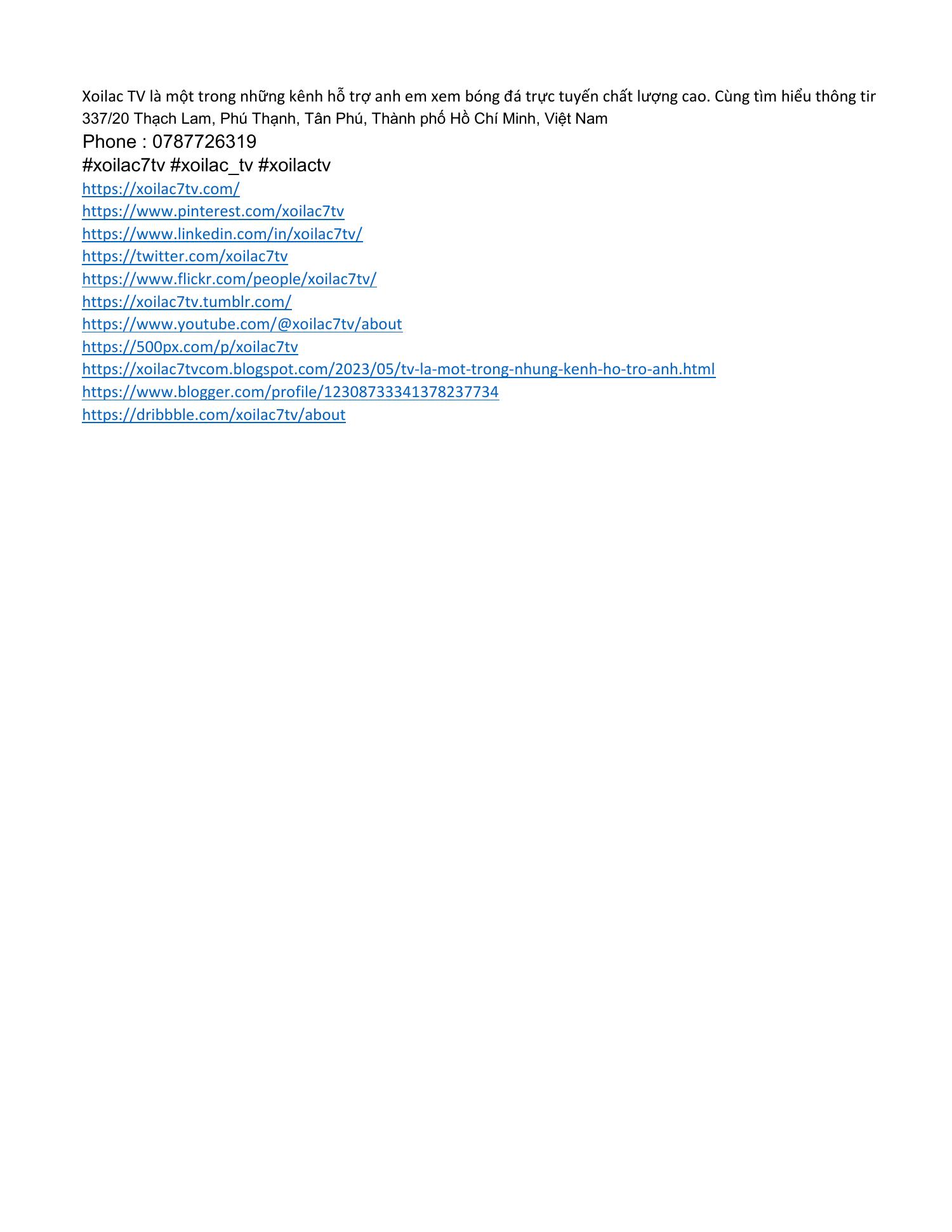 xoilac7tv.xlsx | DocDroid