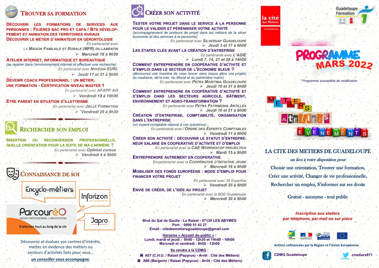 Programme d'activités Mars 2022.pdf | DocDroid