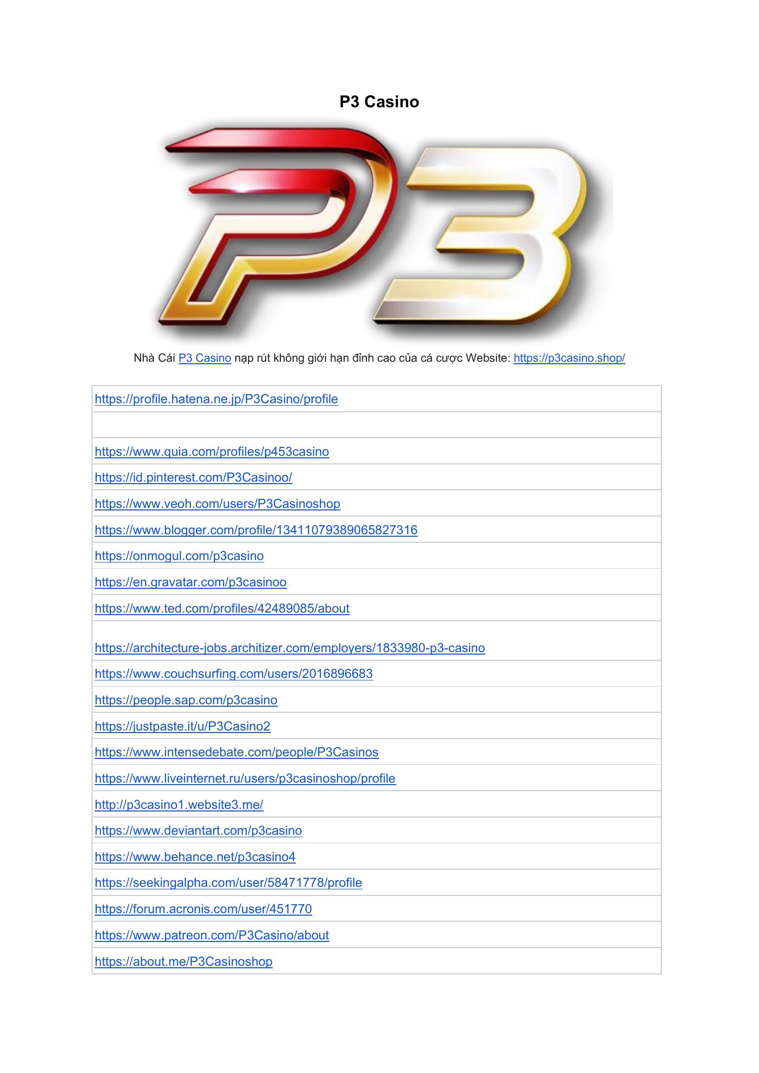P3 Casino.docx | DocDroid