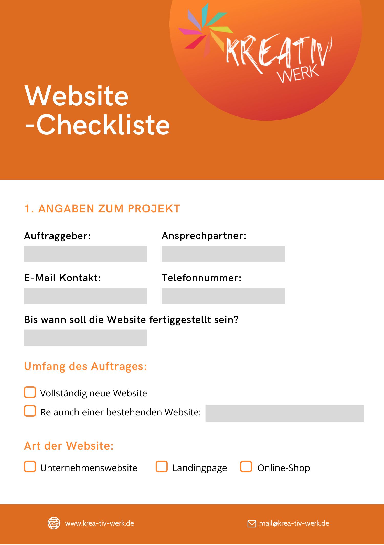 Website Checkliste.pdf | DocDroid