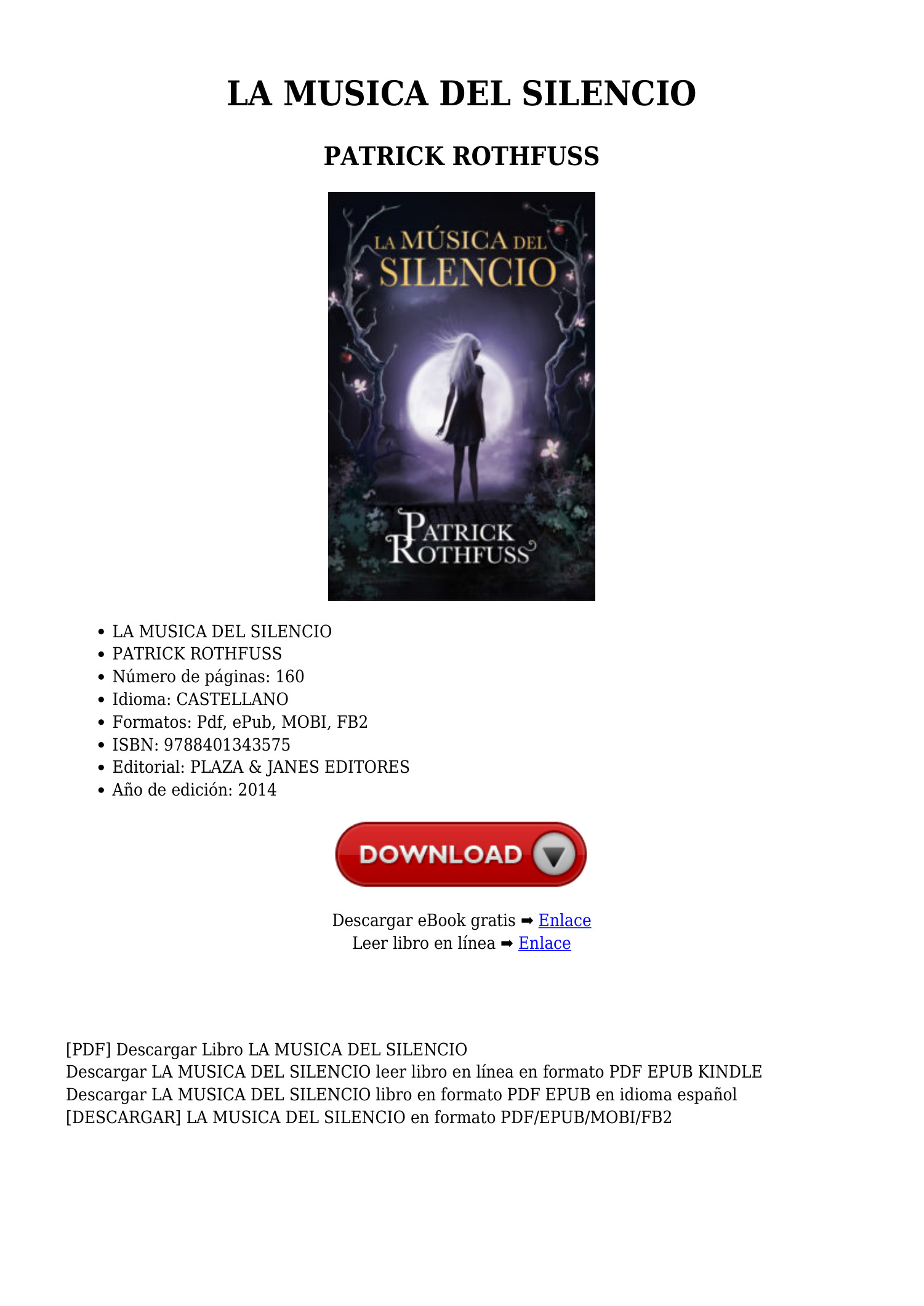 La Musica Del Silencio Leer Pdf Docdroid