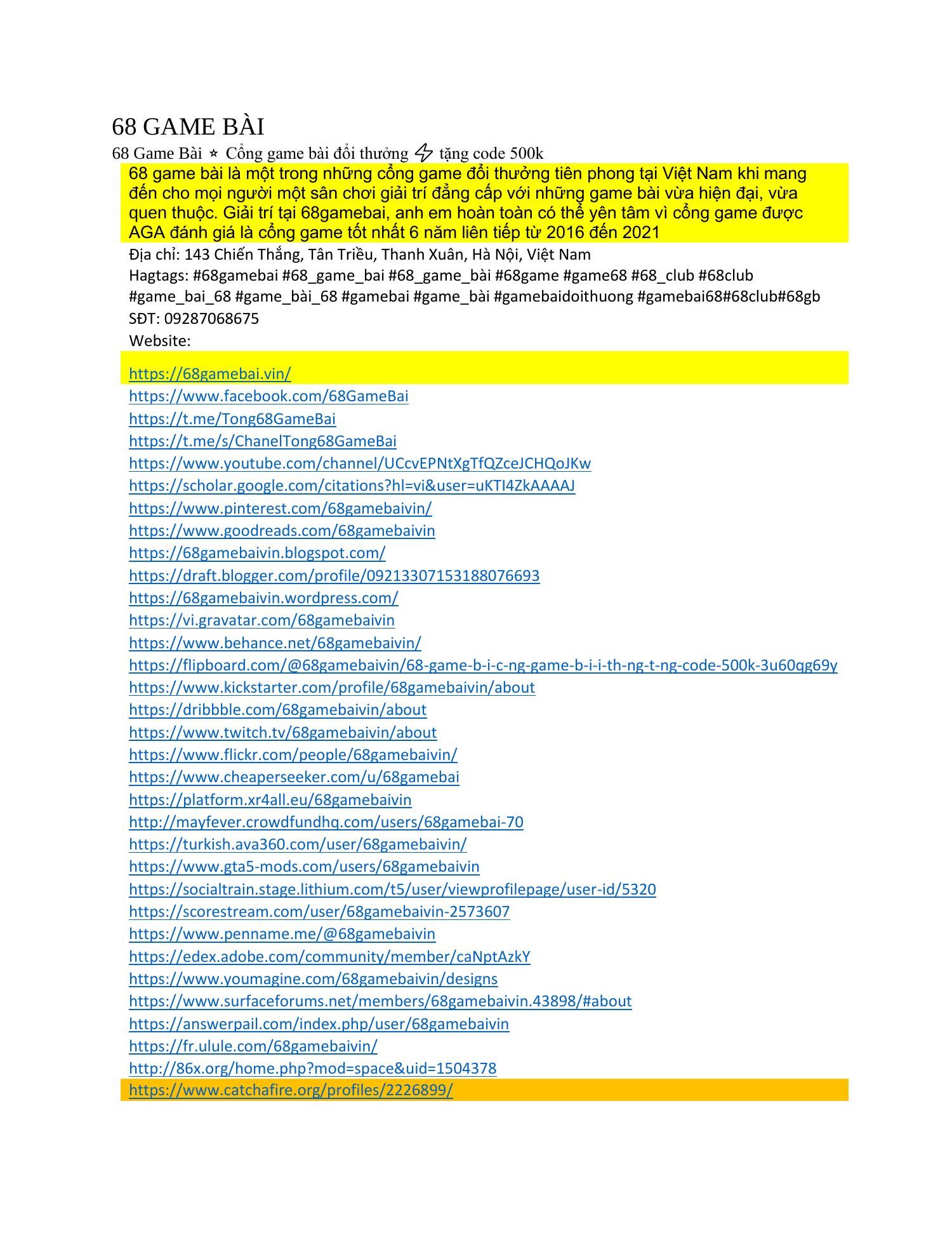 68gamebai.docx | DocDroid