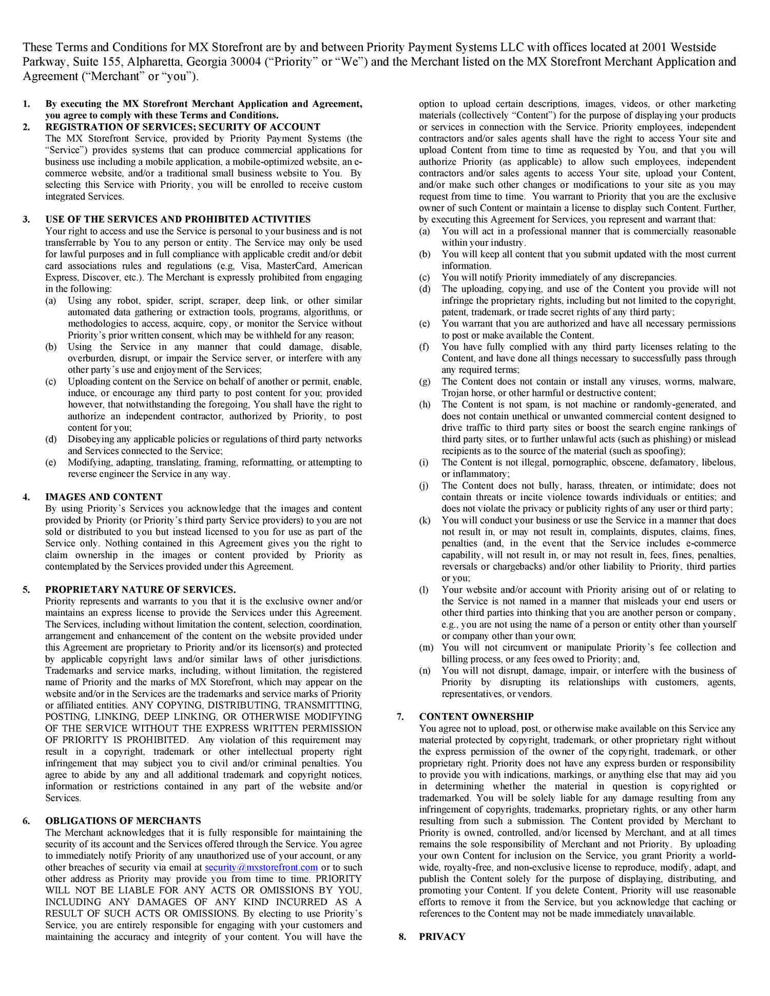 MX Storefront Terms & Conditions.pdf | DocDroid