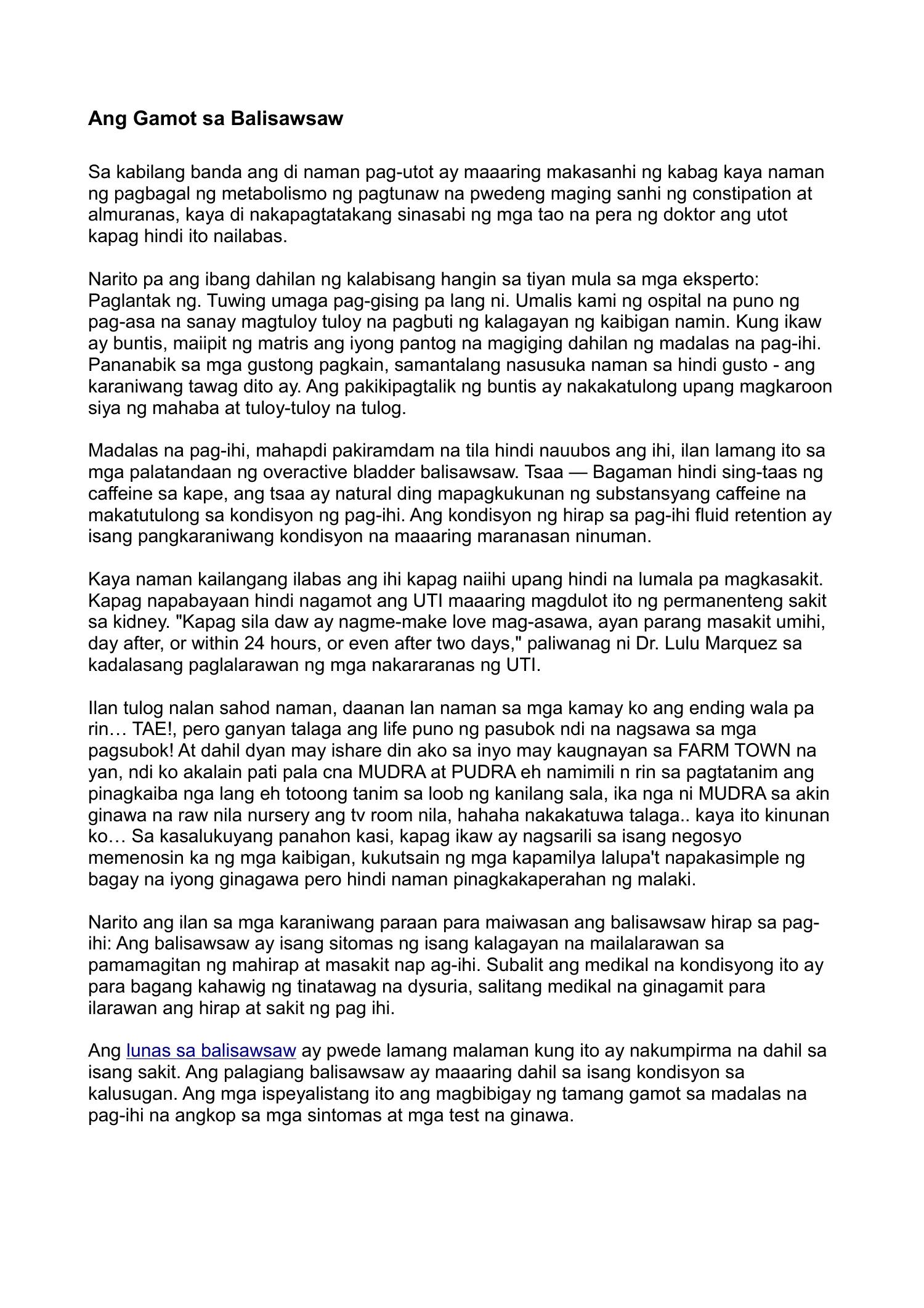 Ang Gamot sa Balisawsaw.pdf | DocDroid