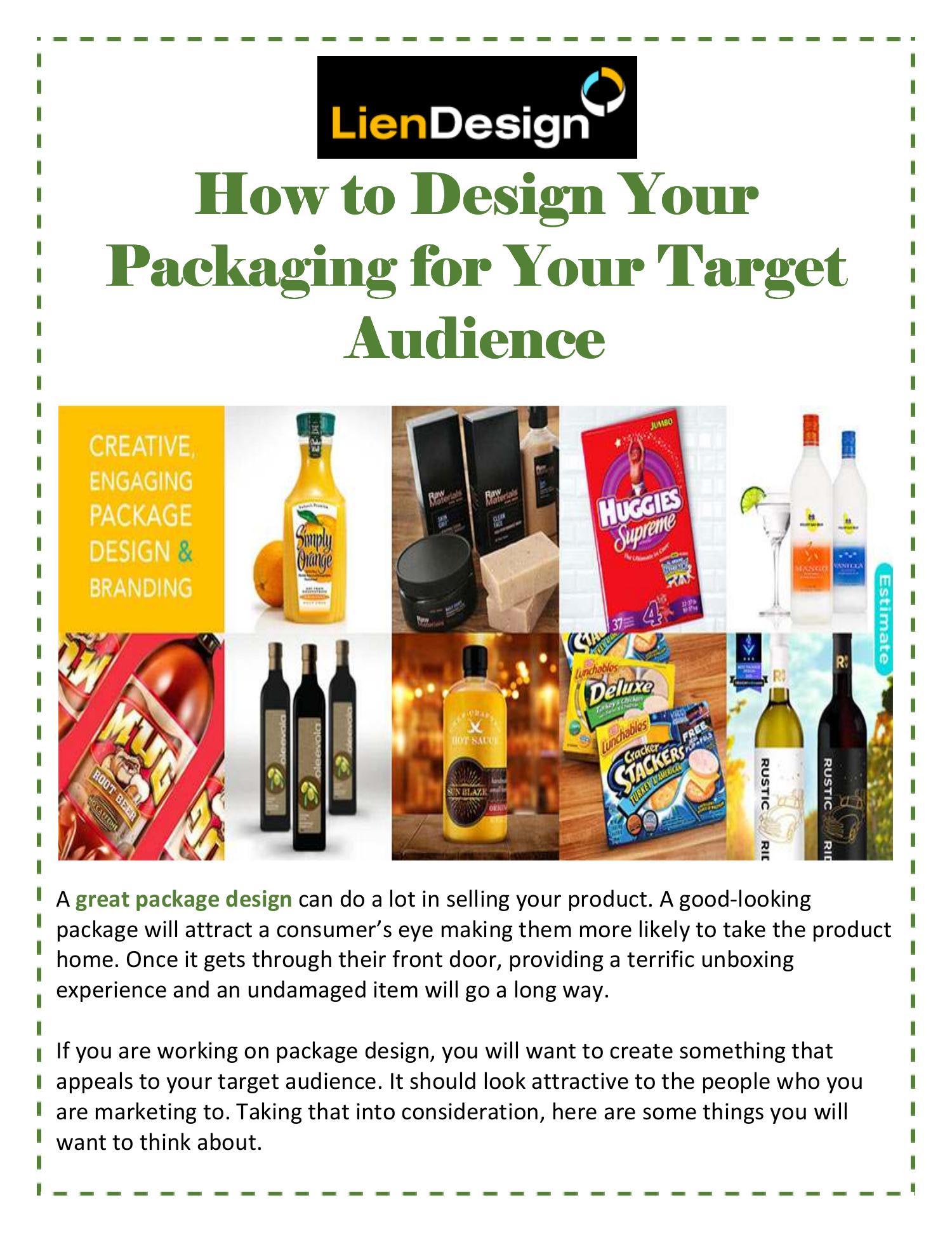 How to Design Your Packaging for Your Target Audience.pdf | DocDroid