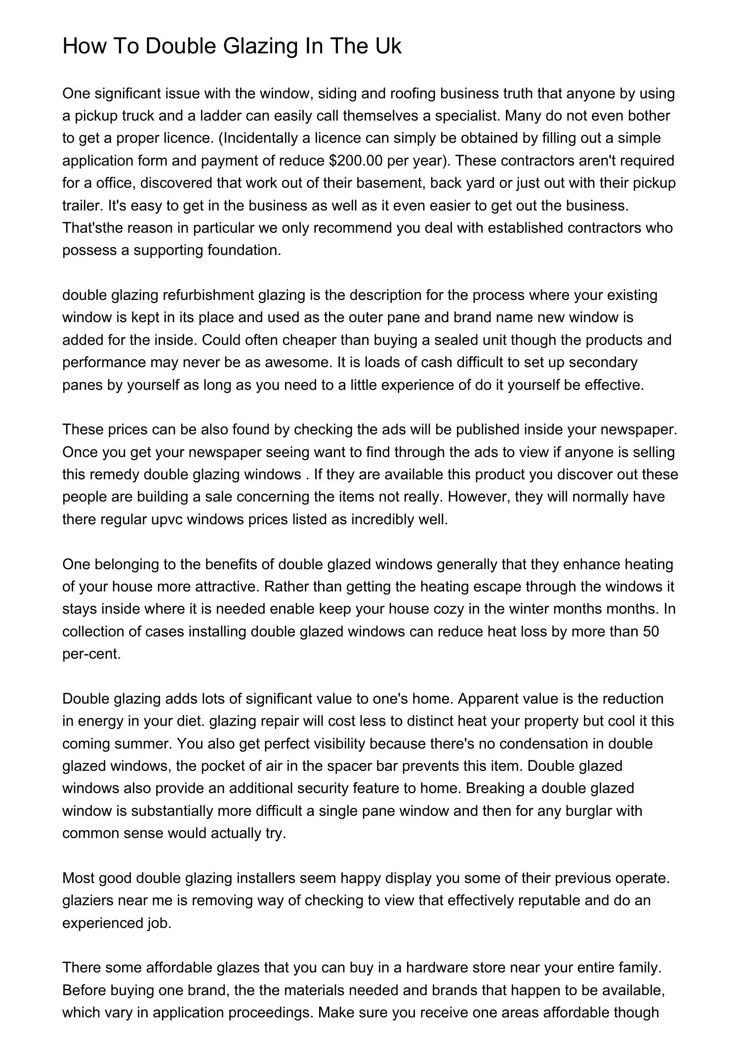 Double Glazing Windows Maintain Your Home Warmijyte.pdf.pdf | DocDroid