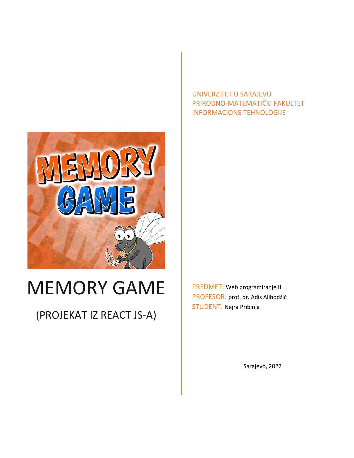 MEMORY GAME.pdf | DocDroid