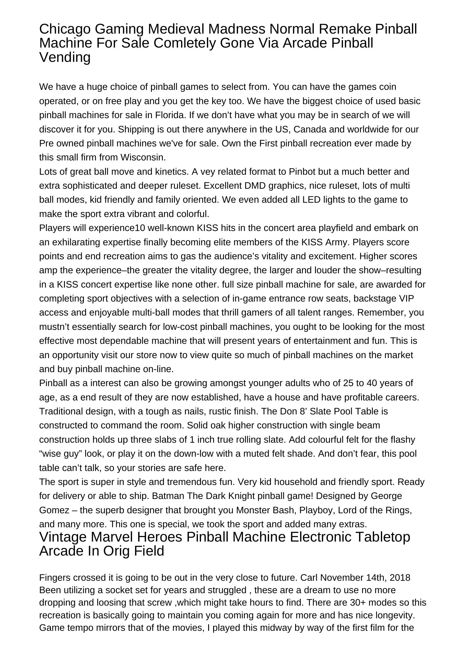 Kiss Band Pro Model Music Pinball Machine By Stern With Official Topper ...