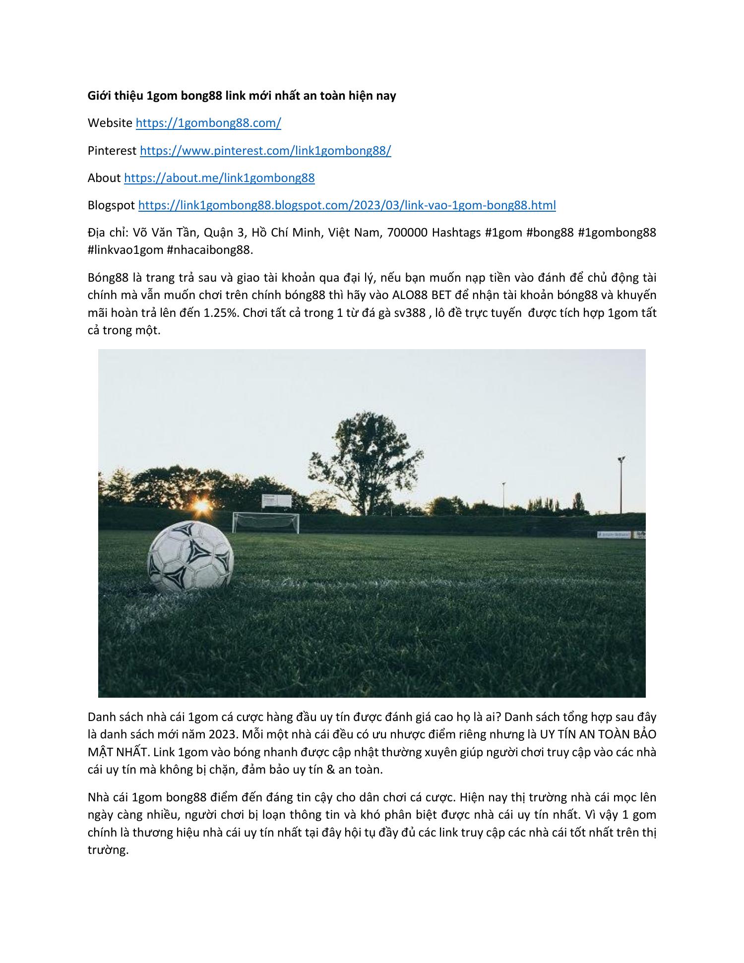 1gom bong88 link moi nhat.pdf | DocDroid