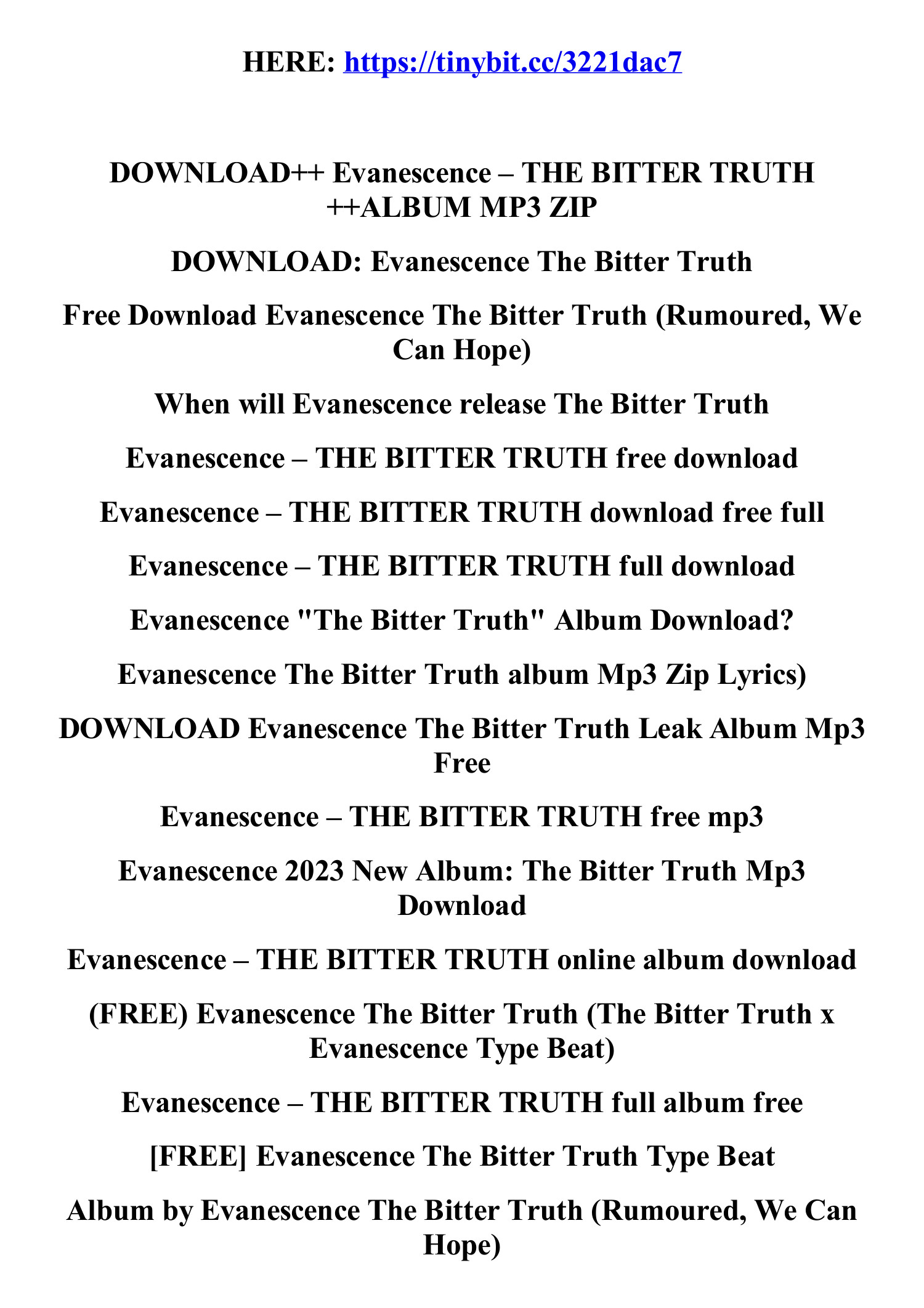 download_evanescence_the_bitter_truth_album_mp3_zip.pdf | DocDroid