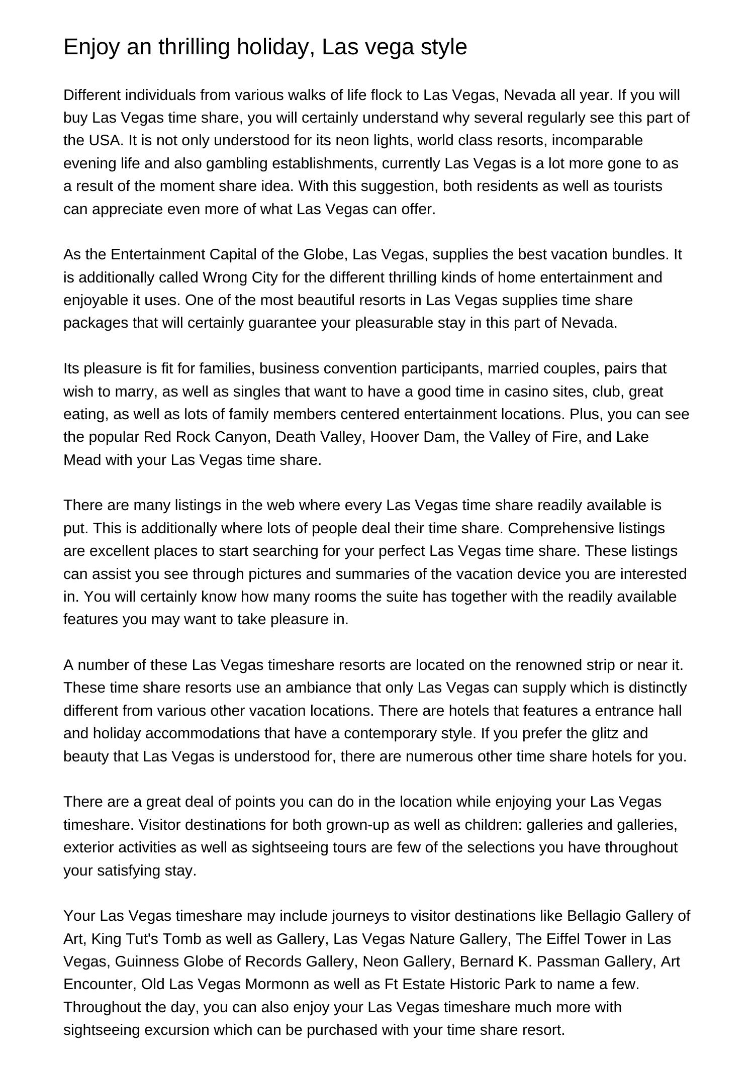 Appreciate an exciting getaway Vegas designtcyjo.pdf.pdf | DocDroid