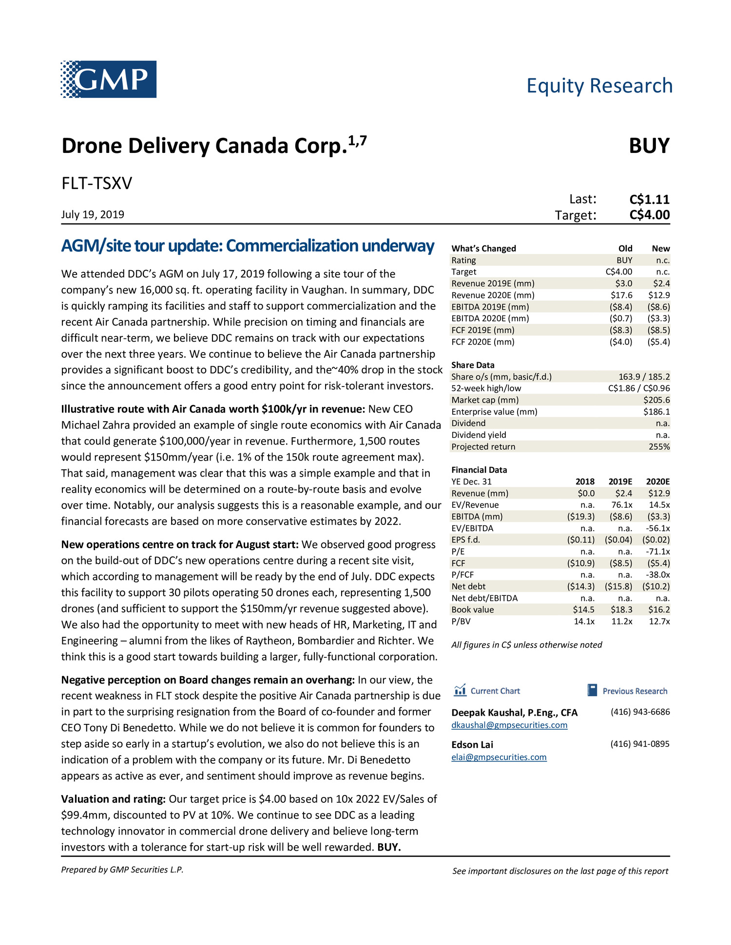 Drone Delivery Canada Corporation - GMP Securities.pdf | DocDroid