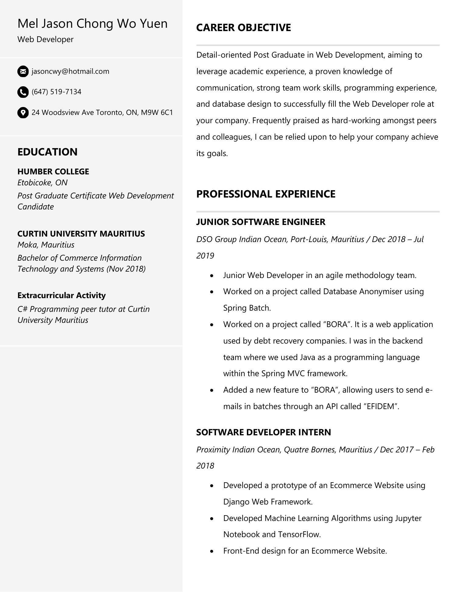 Resume - Mel Jason Chong Wo Yuen.pdf | DocDroid