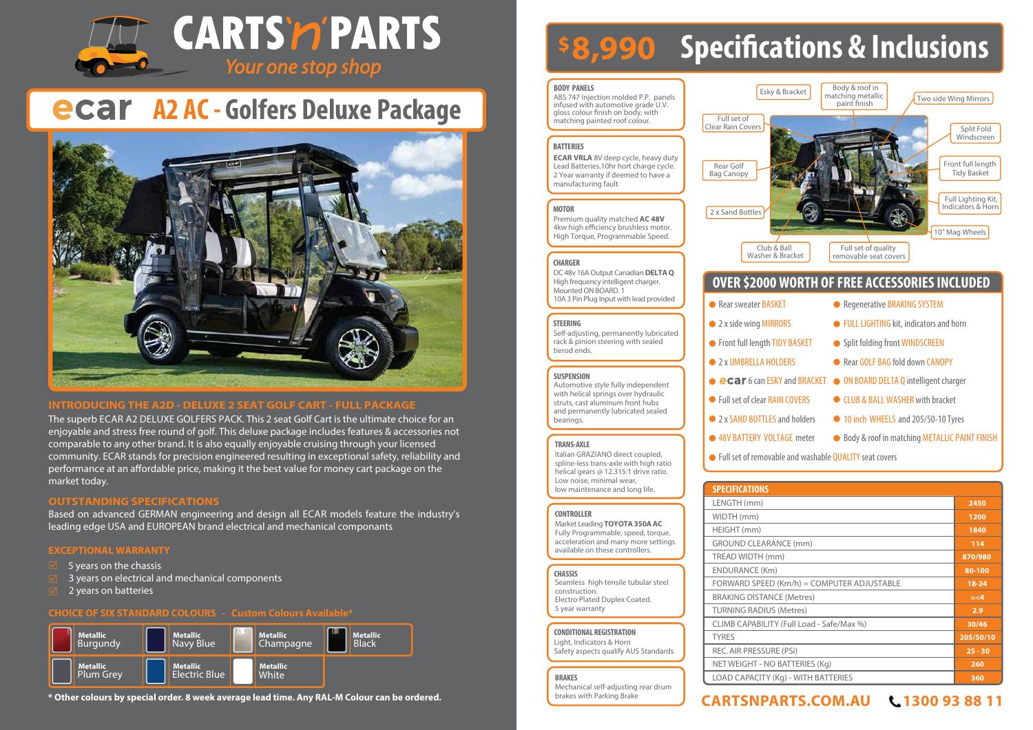 A2 AC DELUXE Specification Sheet WEB.pdf | DocDroid