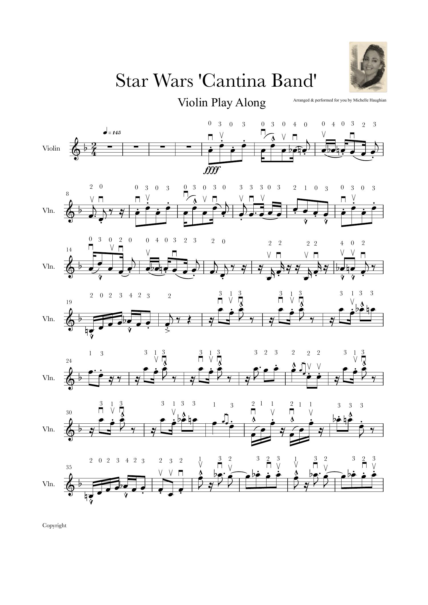 STAR WARS 'CANTINA BAND' (Violin Play Along).pdf | DocDroid