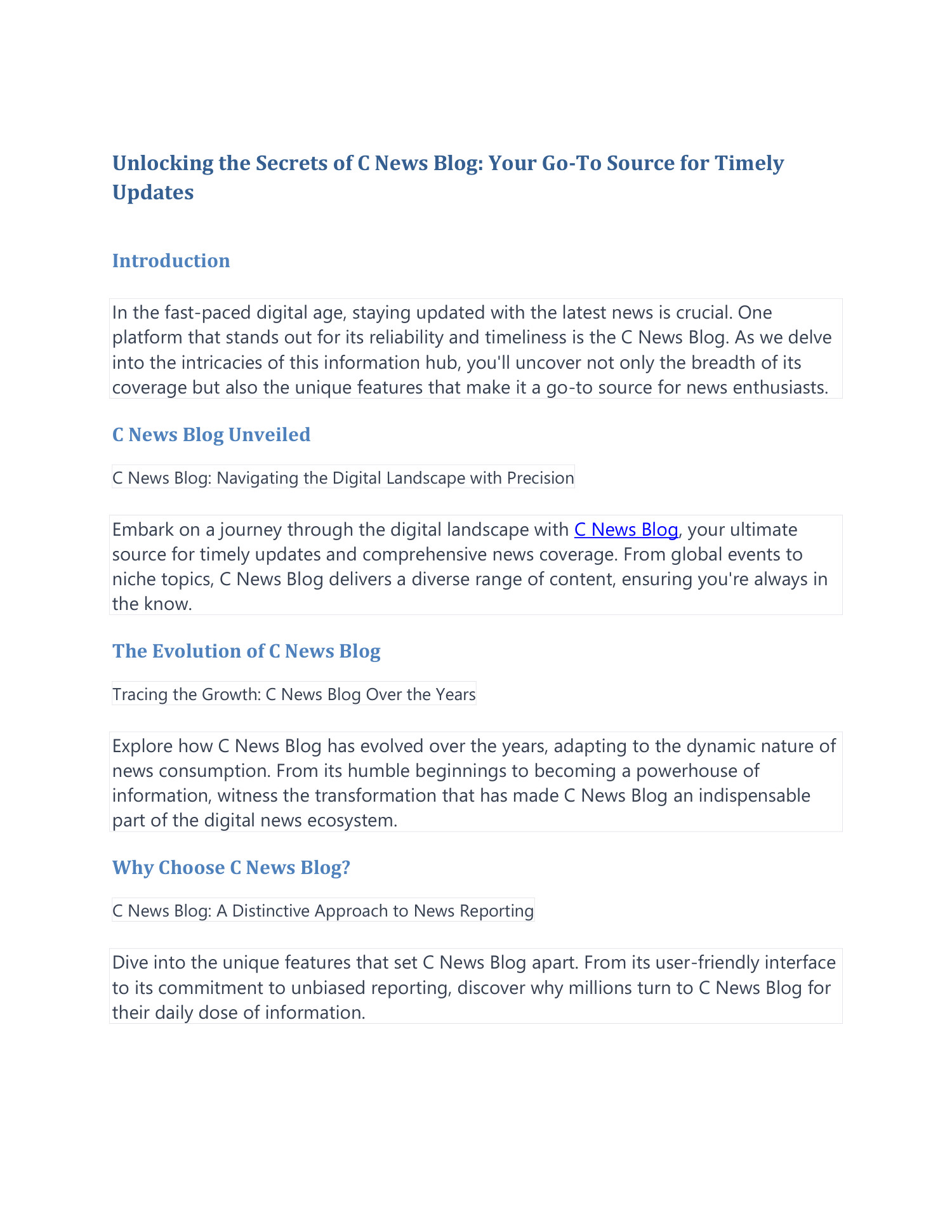 C News Blog.docx | DocDroid