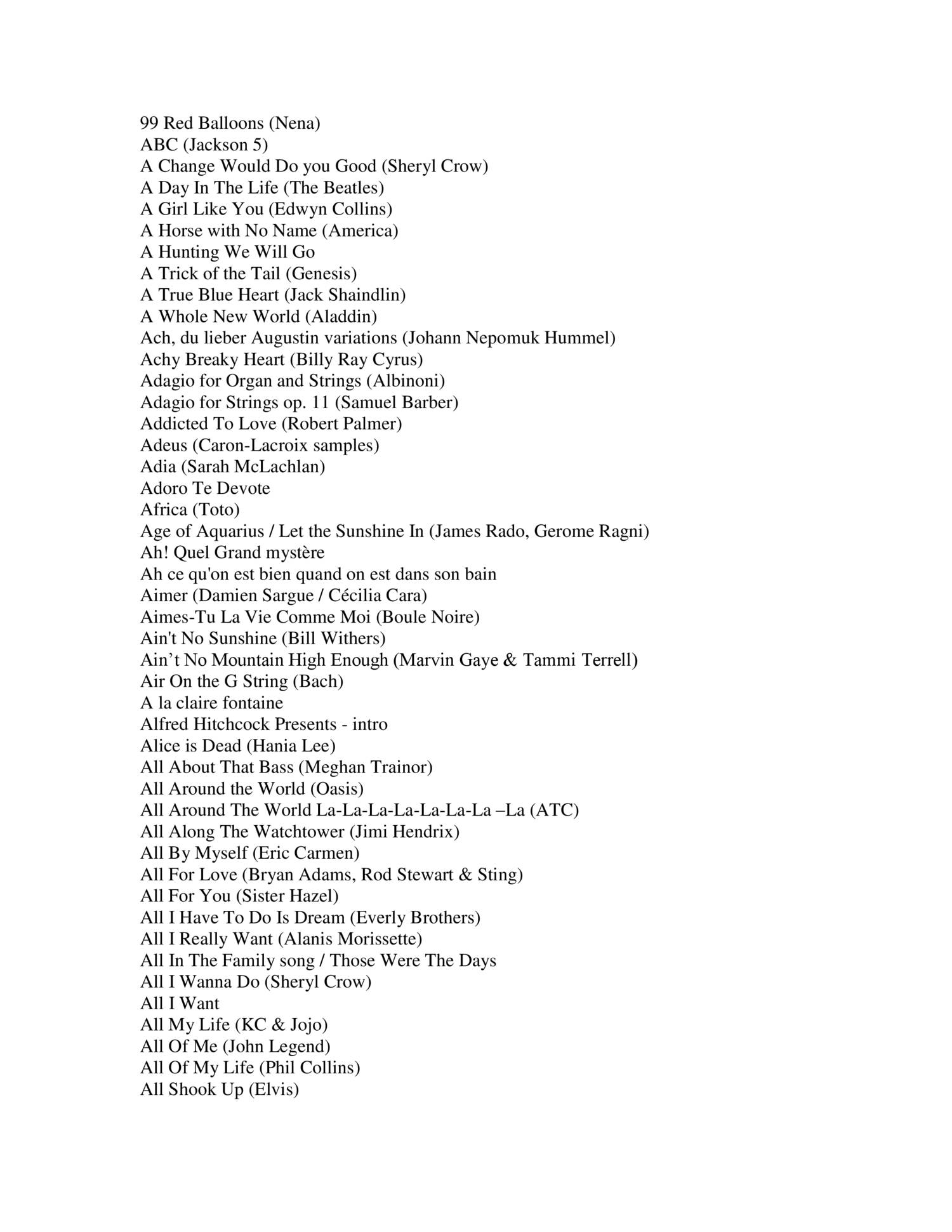 Song list.docx | DocDroid