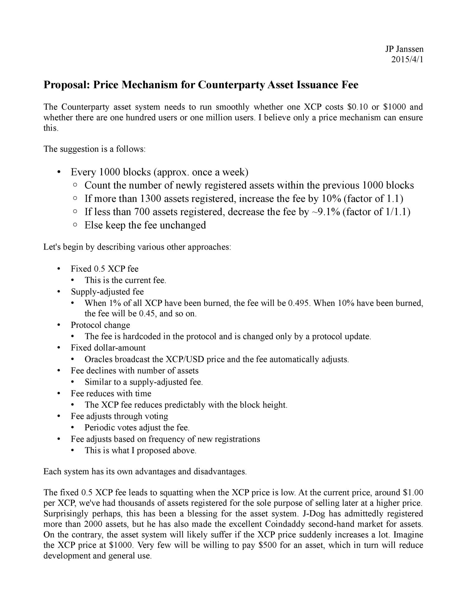 XCP Asset Fee Proposal pdf DocDroid XCP Asset Fee Proposal pdf DocDroid