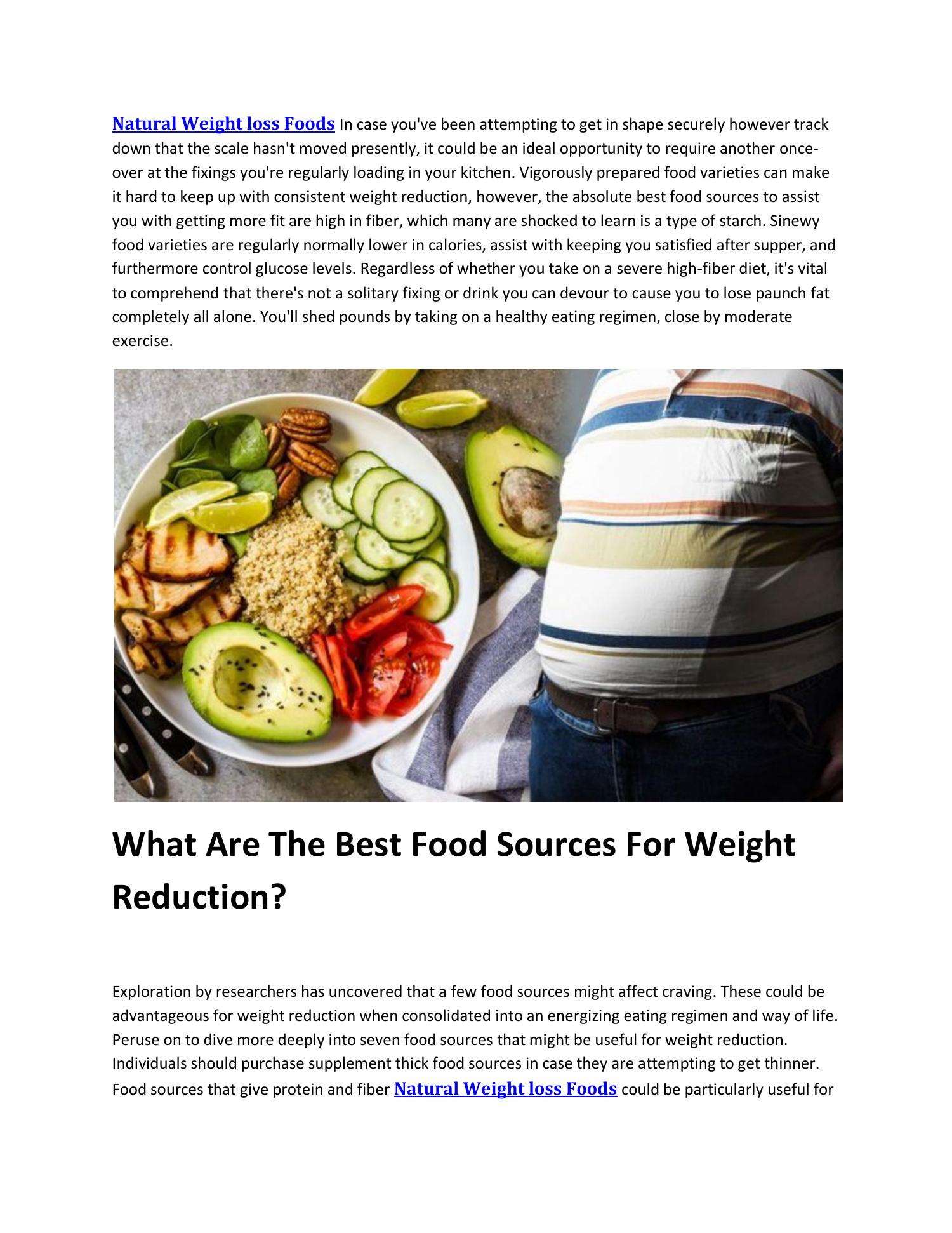 Natural Weight Loss Foods and Diet Plans.pdf | DocDroid