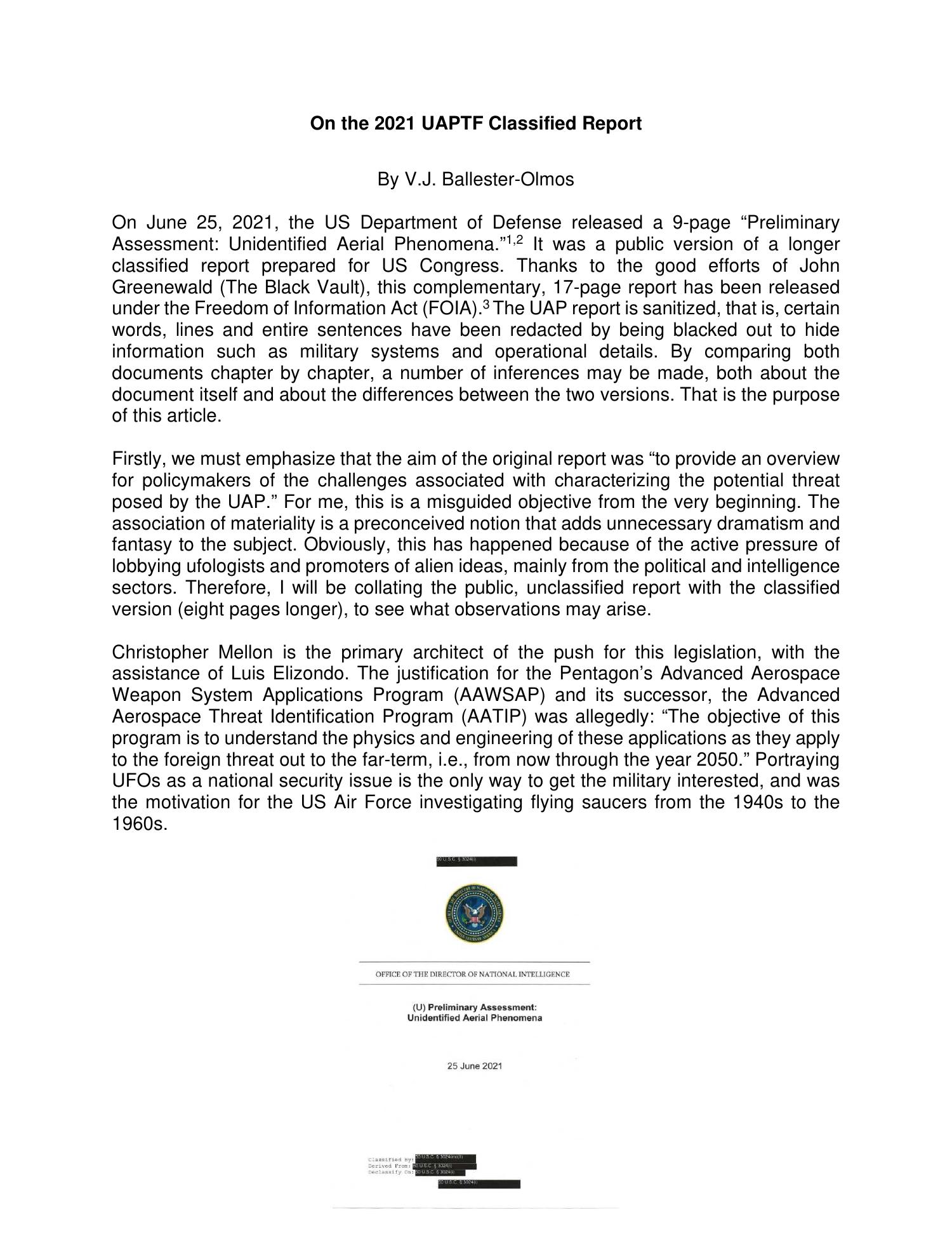 On_the_2021_UAPTF_Classified_Report.pdf | DocDroid