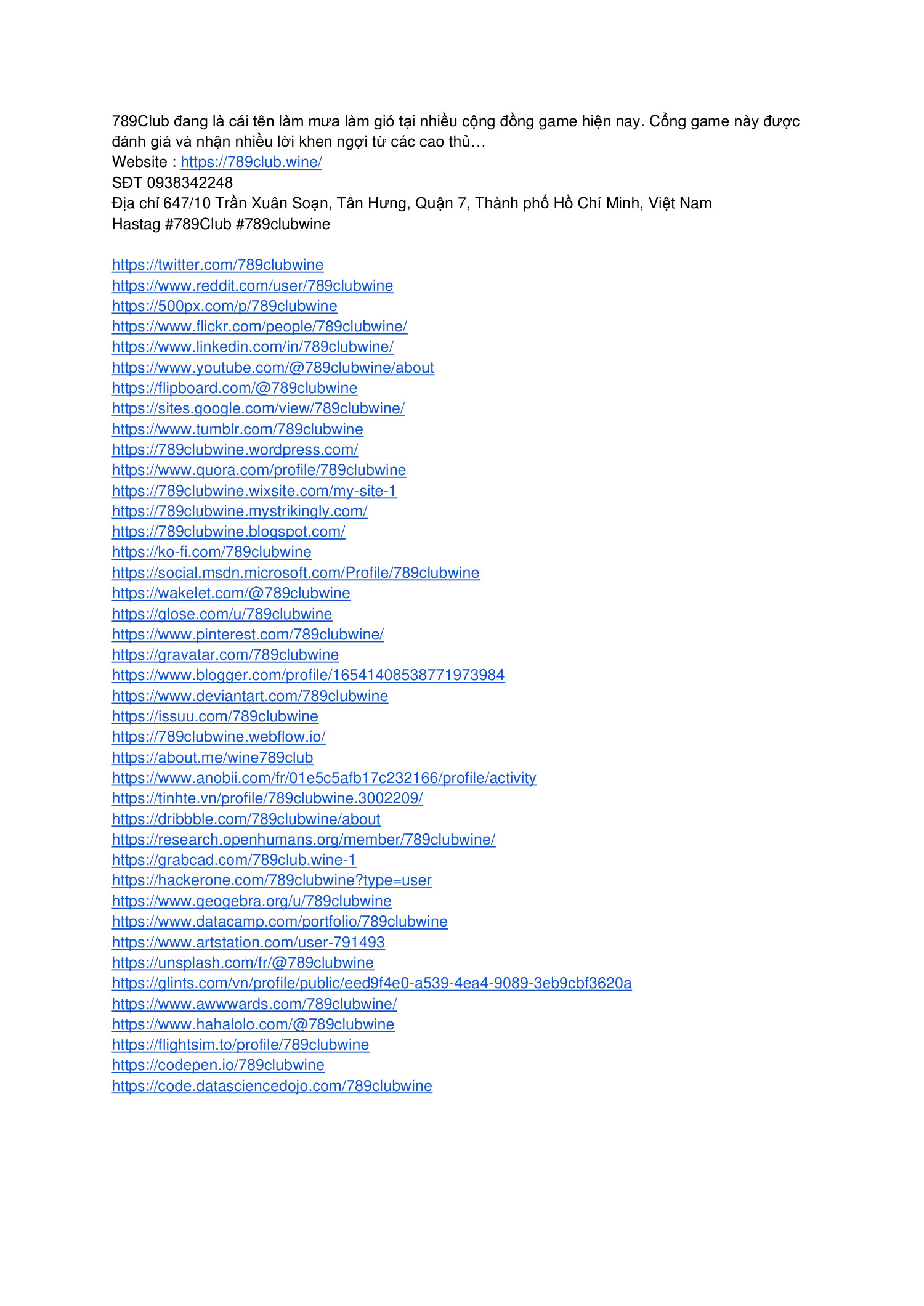 789Club - Nhà Cái Game Bài Đổi Thưởng Uy Tín Nhất Việt Nam.docx | DocDroid