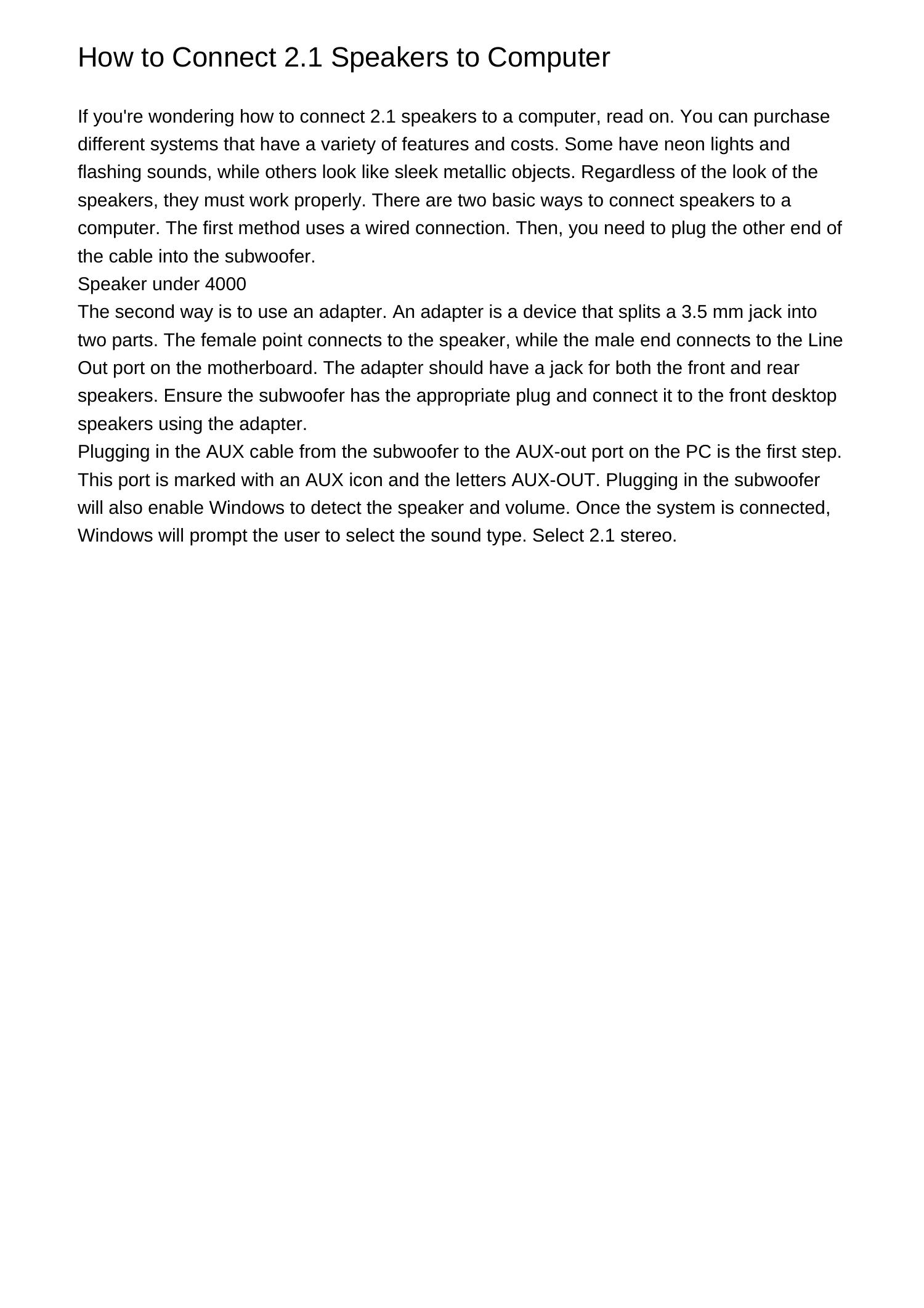 How to Connect 21 Speakers to Computeryjymp.pdf.pdf | DocDroid