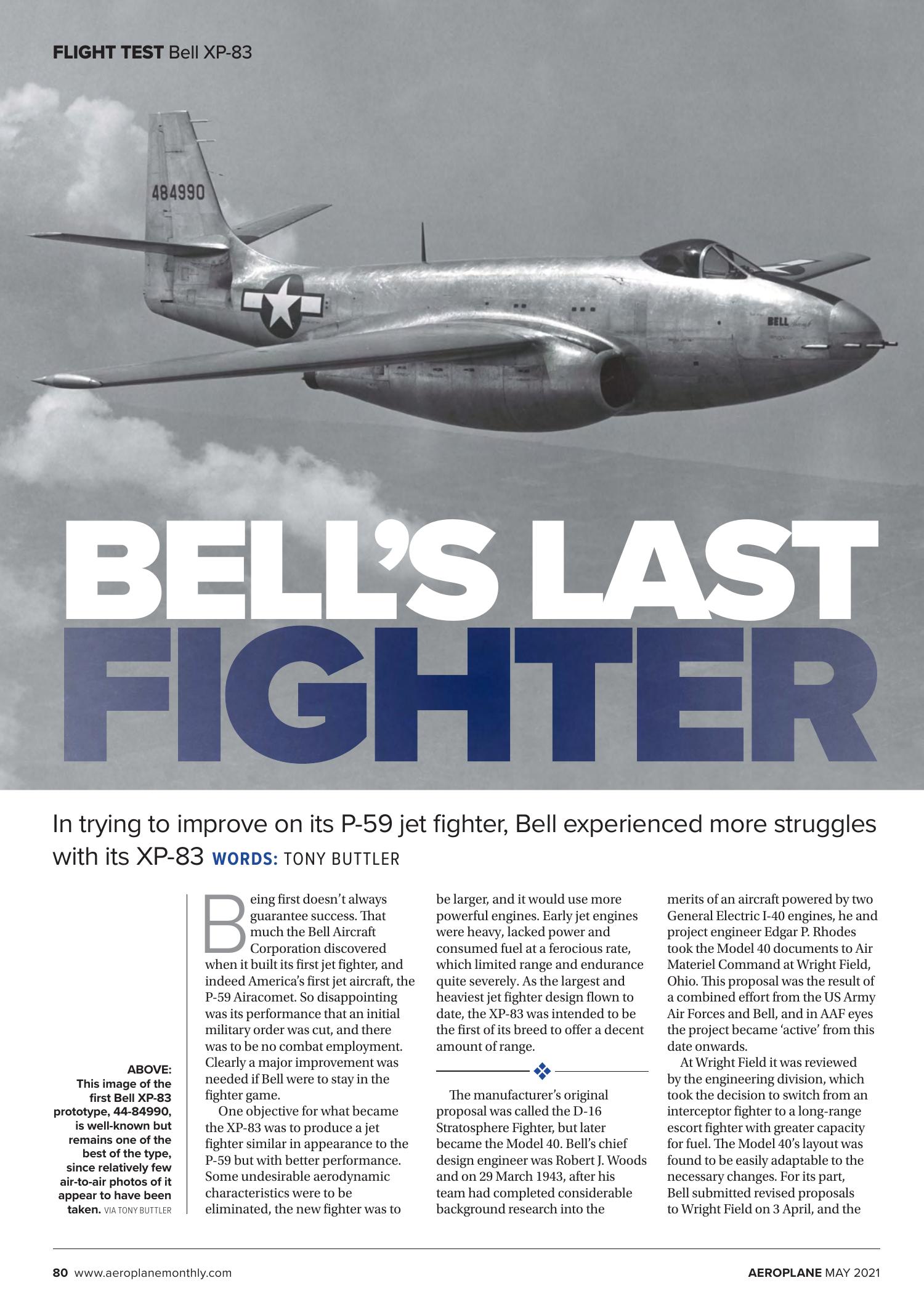 Bell XP-83 Aeroplane 05.2021.pdf | DocDroid
