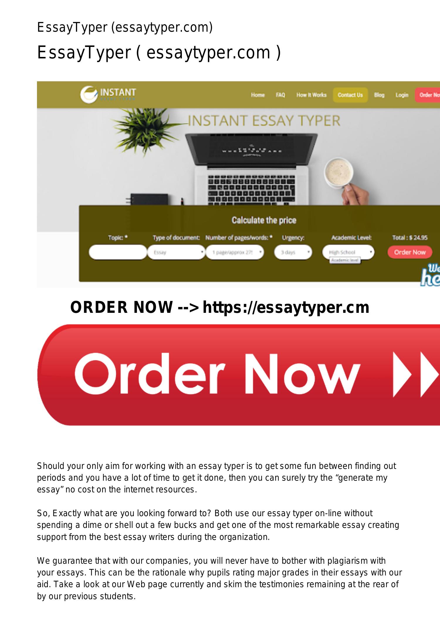 EssayTyper essaytypercommhwab.pdf.pdf | DocDroid