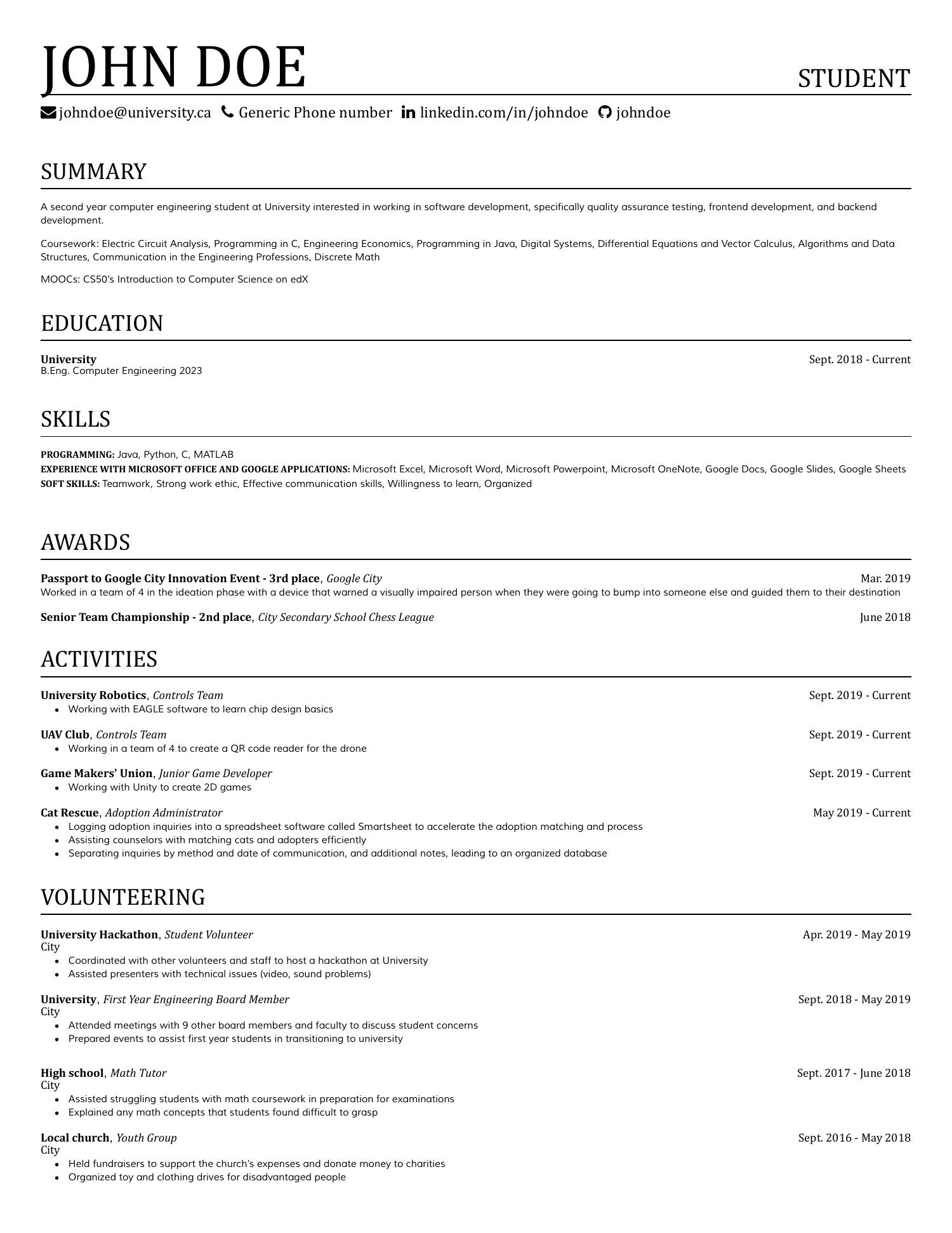 Generic _ Resume.pdf | DocDroid