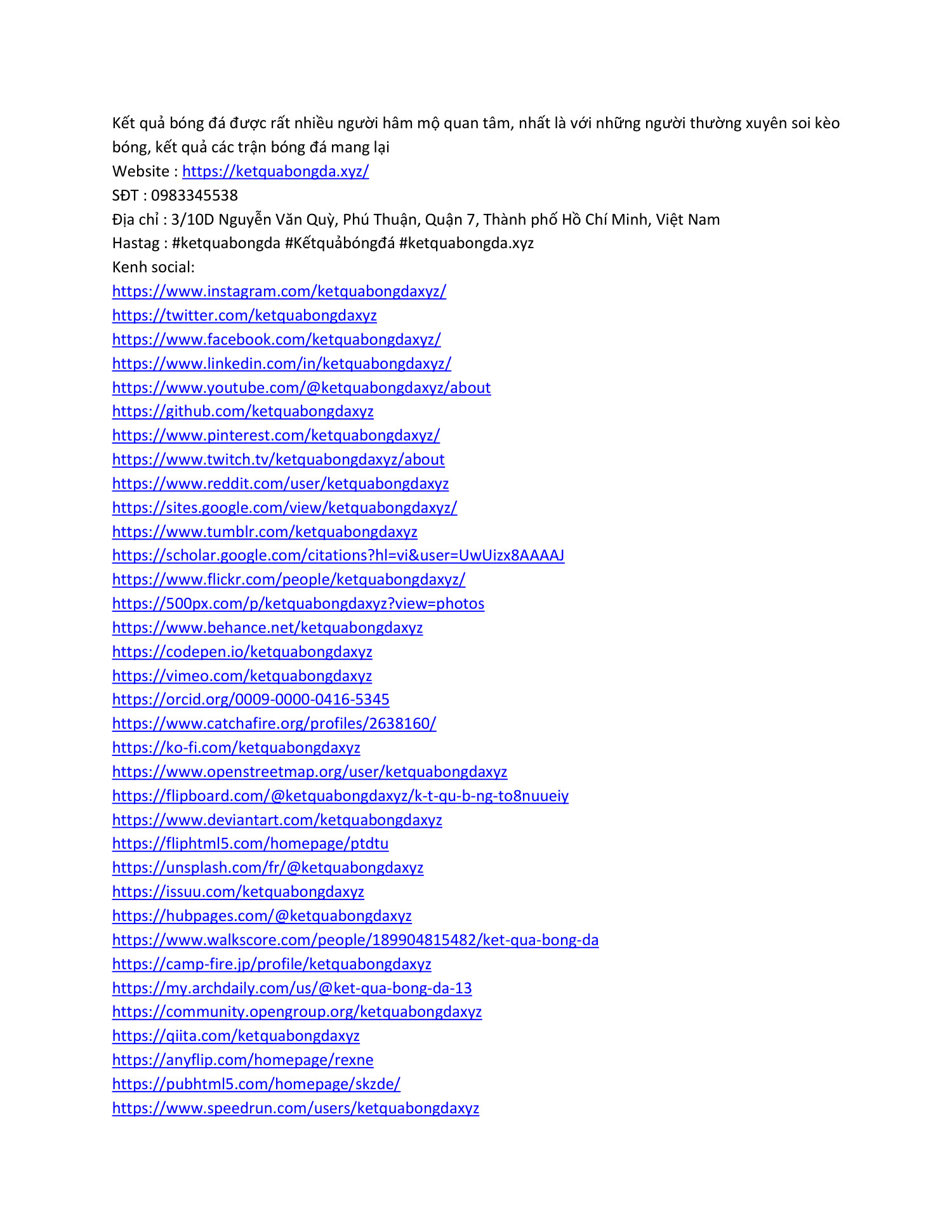 Kết quả bóng đá.docx | DocDroid