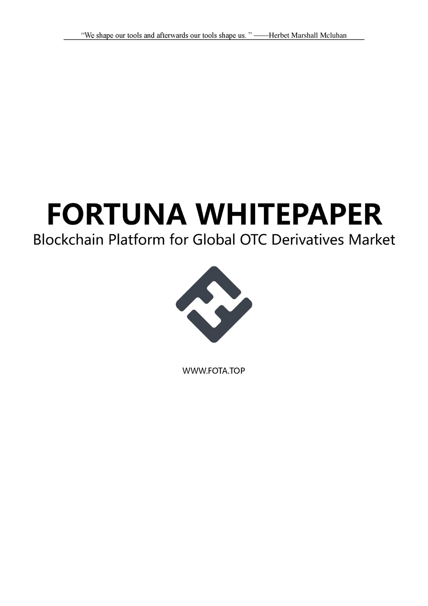 Fortuna Whitepaper EN.pdf | DocDroid