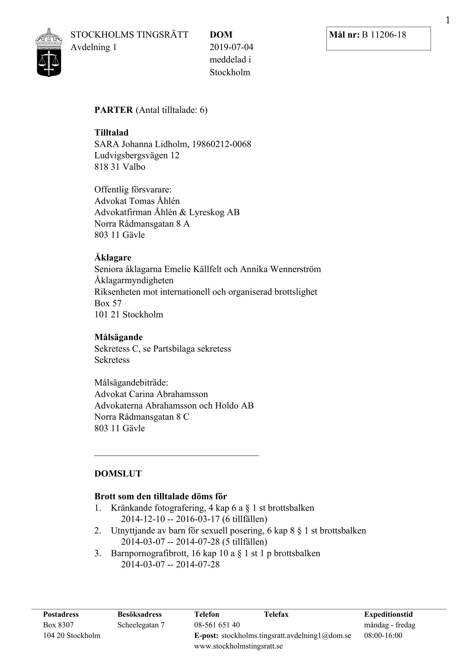 Stockholms TR B 11206-18 Aktbil 472, DOM - Magnus Berntsson, Lars B.pdf | DocDroid