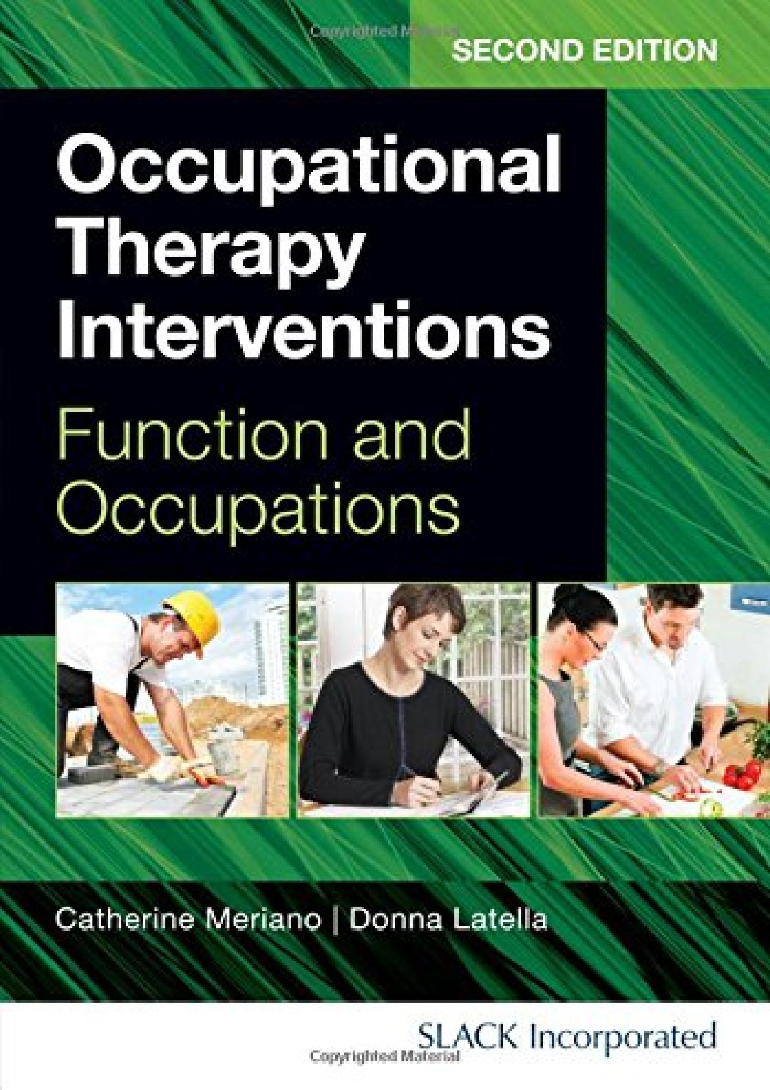 BOOK Occupational Therapy Interventions Function and Occupations.pdf ...