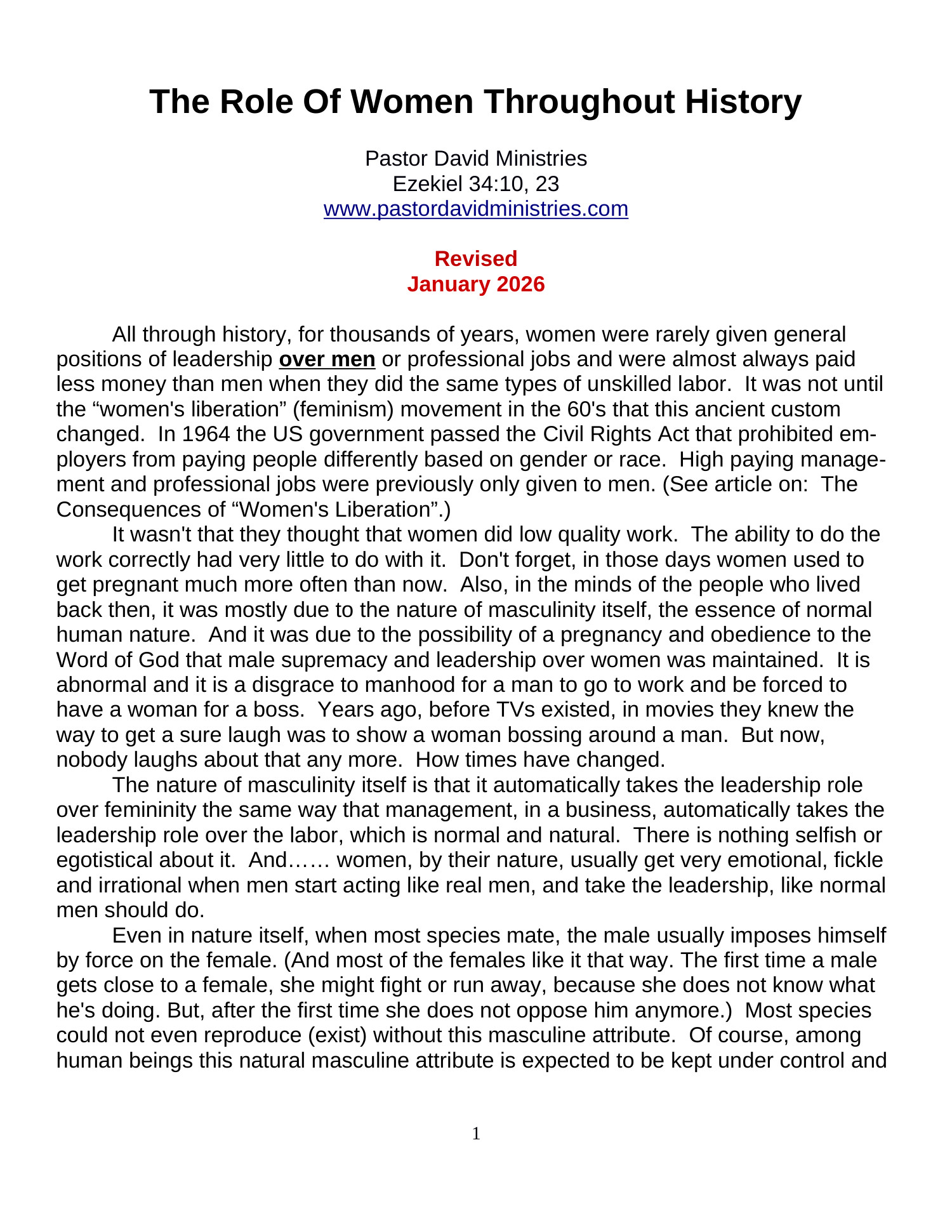 The Role Of Women Throughout History.pdf | DocDroid