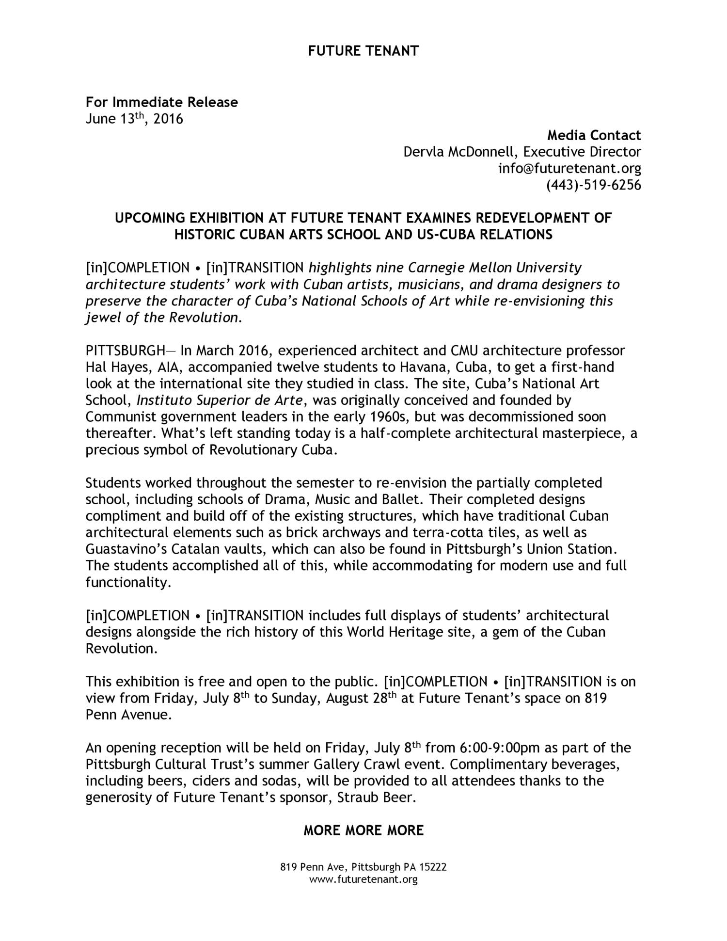 Future Tenant Cuba Press Release (2).pdf | DocDroid