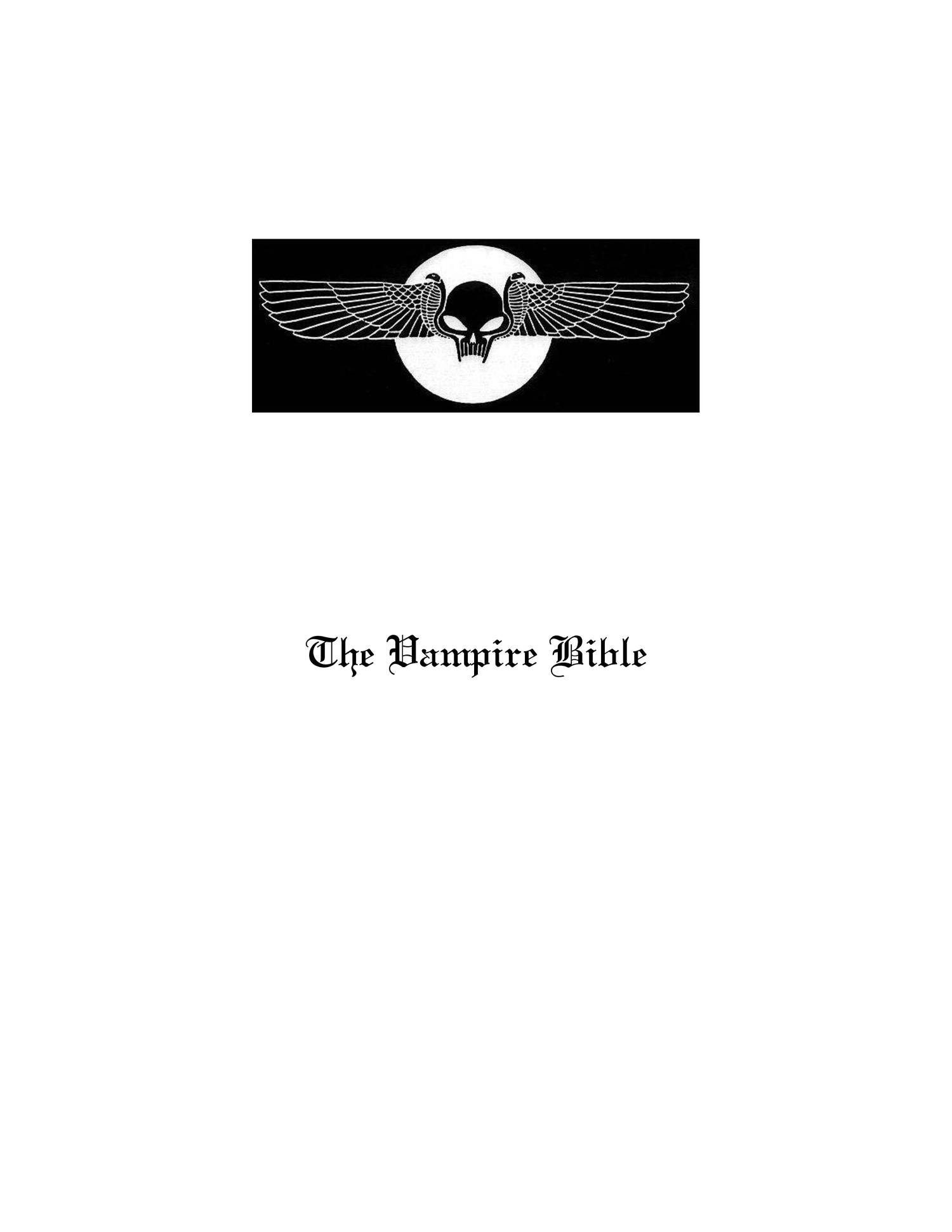 7. The Vampire Bible (Gothic Font).pdf | DocDroid