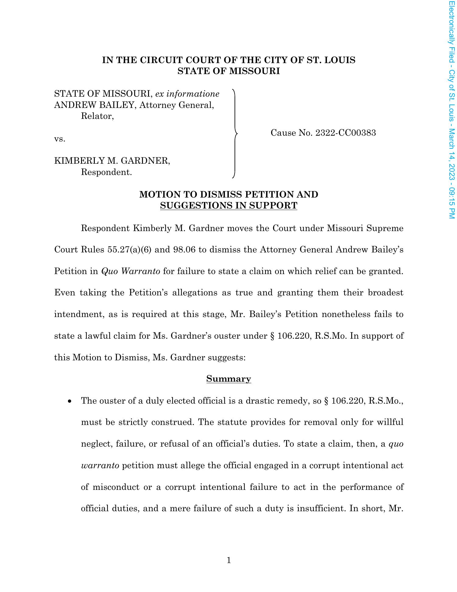 Motion To Dismiss pdf DocDroid Motion To Dismiss pdf DocDroid
