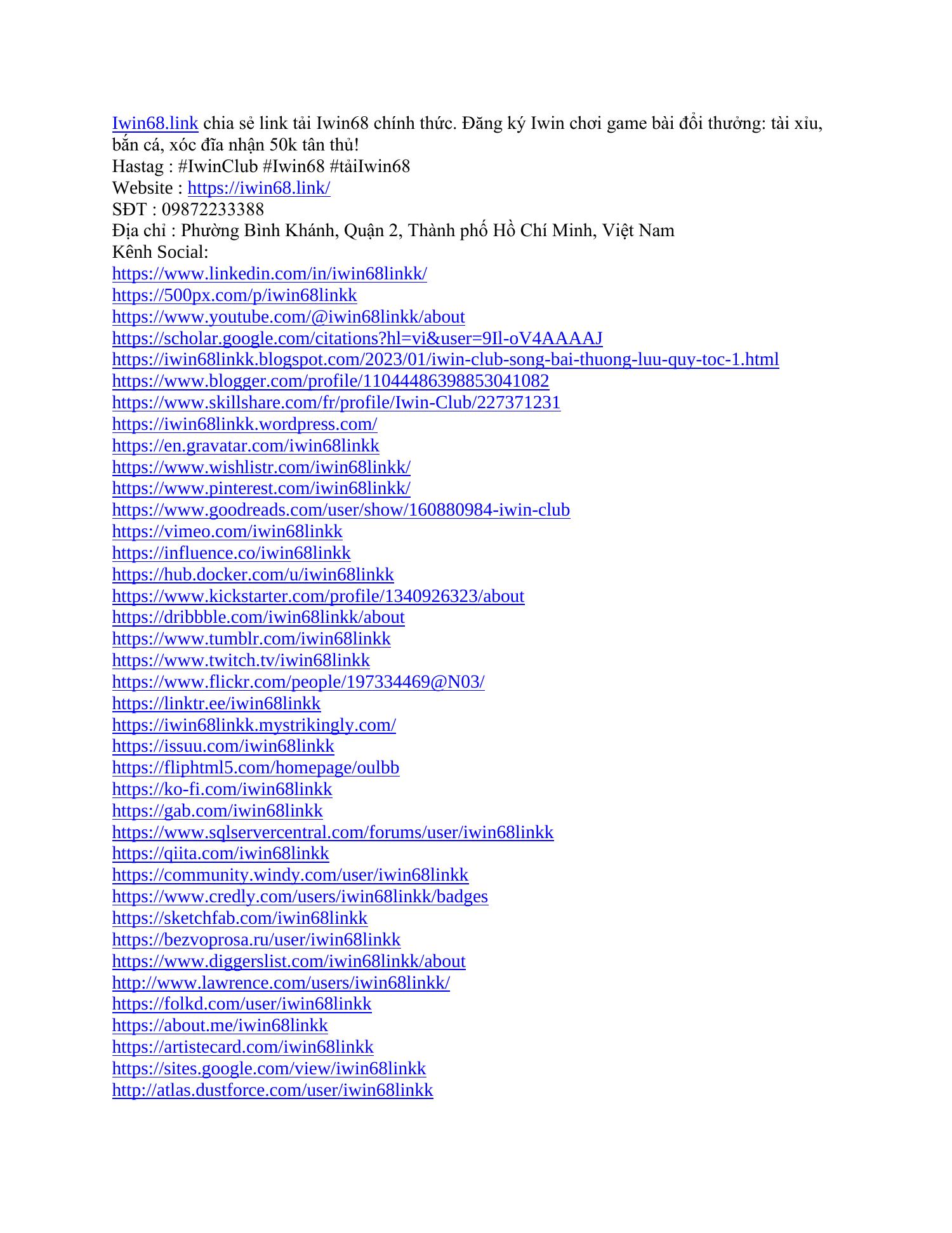 Iwin Club – Sòng Bài Thượng Lưu Quý Tộc #1 Châu Á.docx | DocDroid