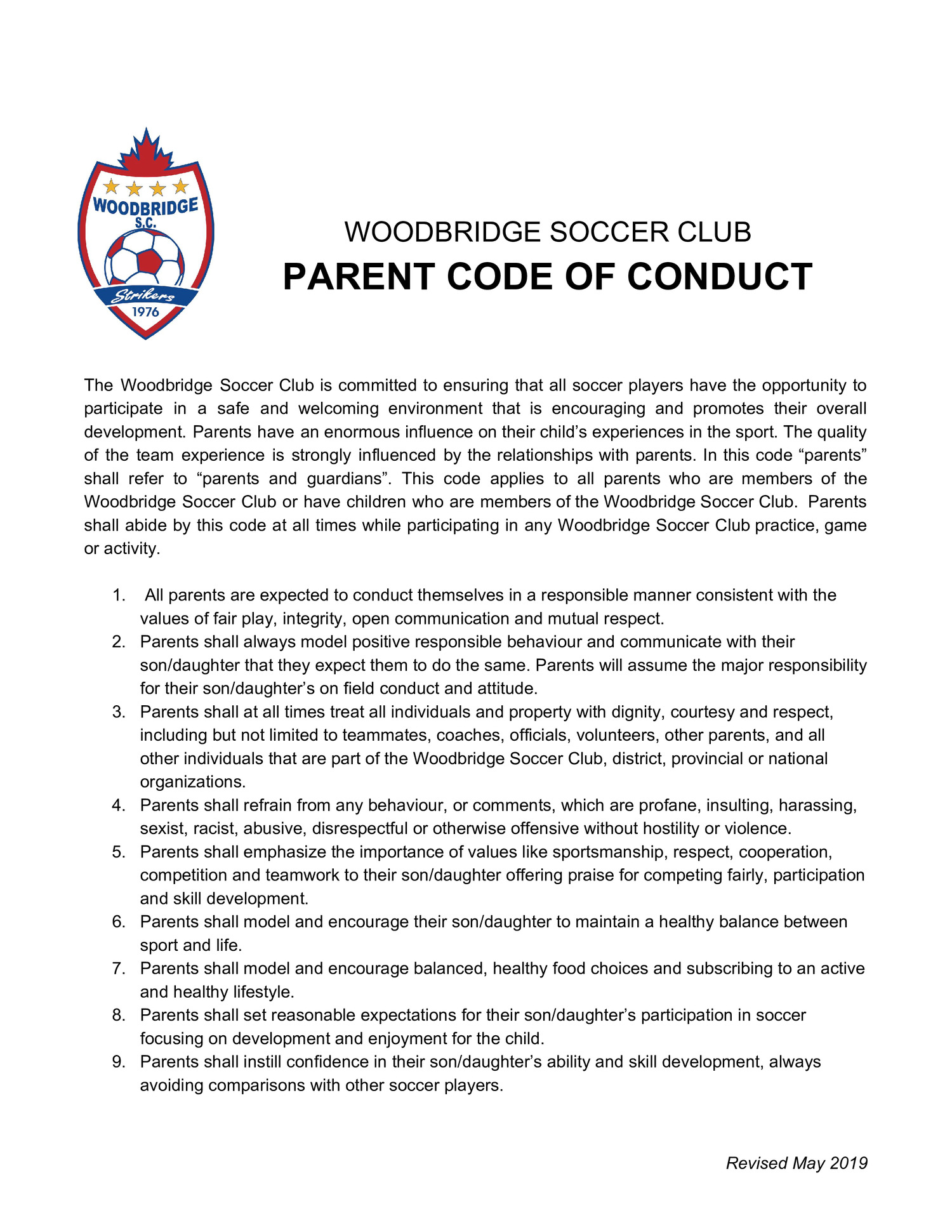 Parent Code of Conduct.pdf | DocDroid