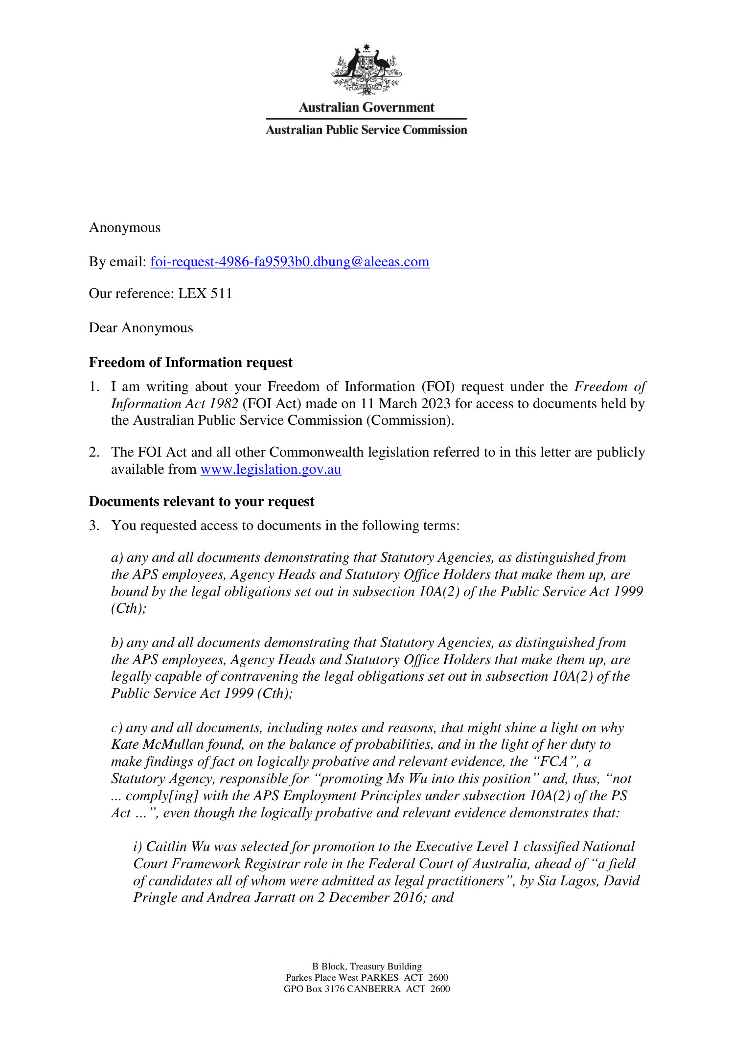LEX 511 - Australian Public Service Commission FOI decision.pdf | DocDroid