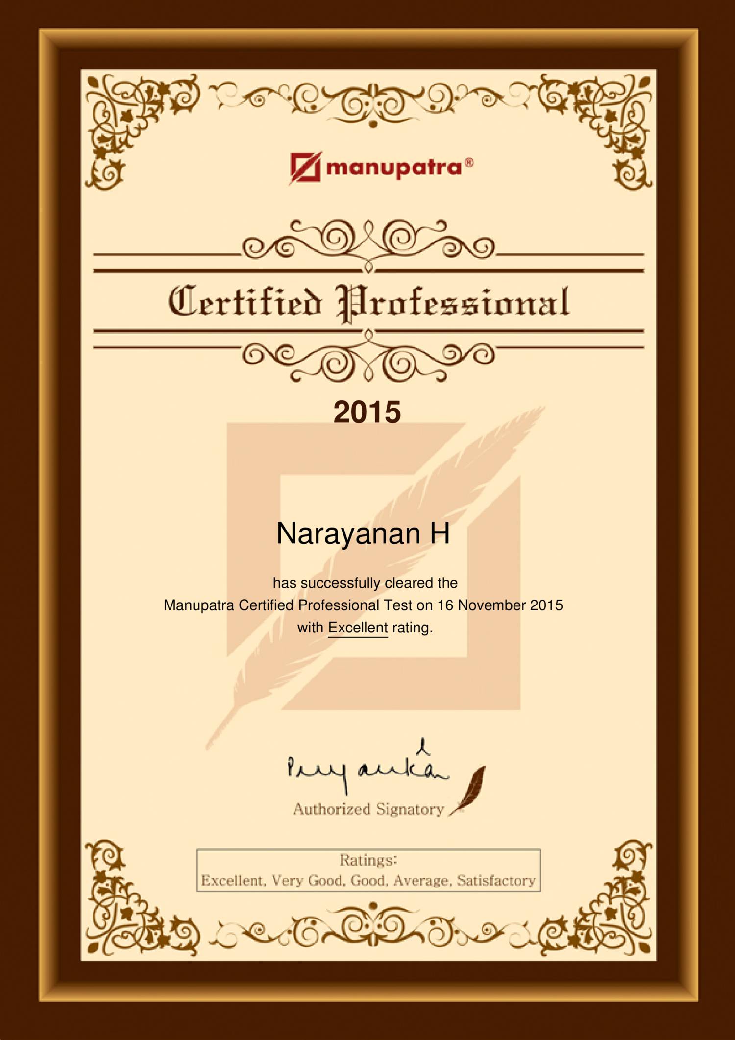 Manupatra Certified Professional certificate.pdf | DocDroid