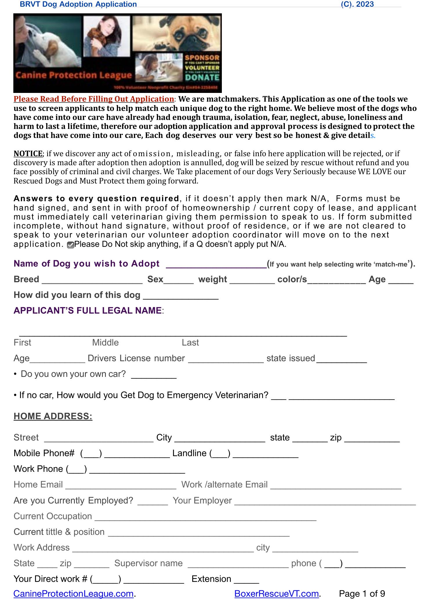 BRVT CPL DOG ADOPTION APPLICATION 2.2023.pdf | DocDroid