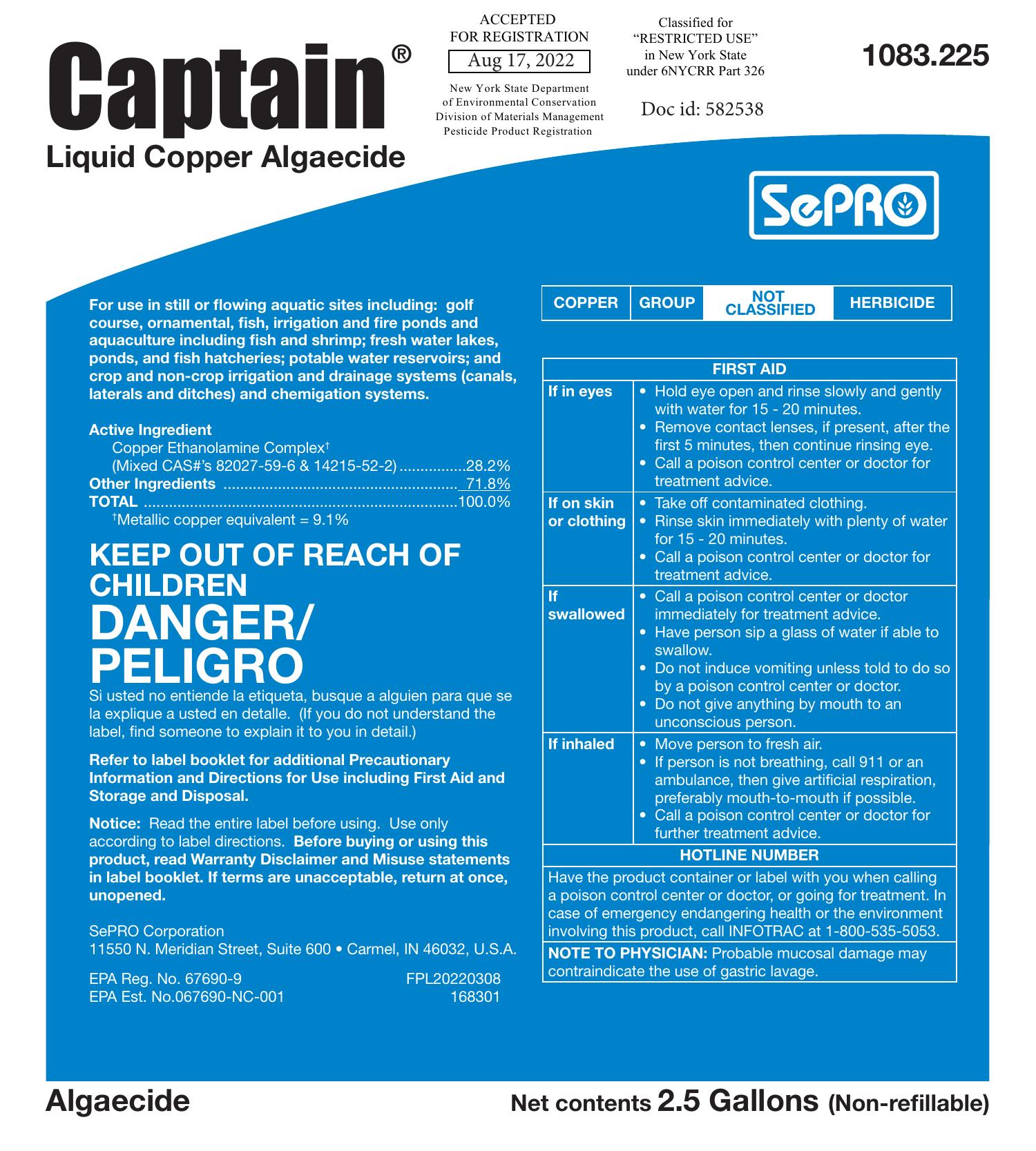 Captain Primary Label Aug. 17, 2022.pdf | DocDroid