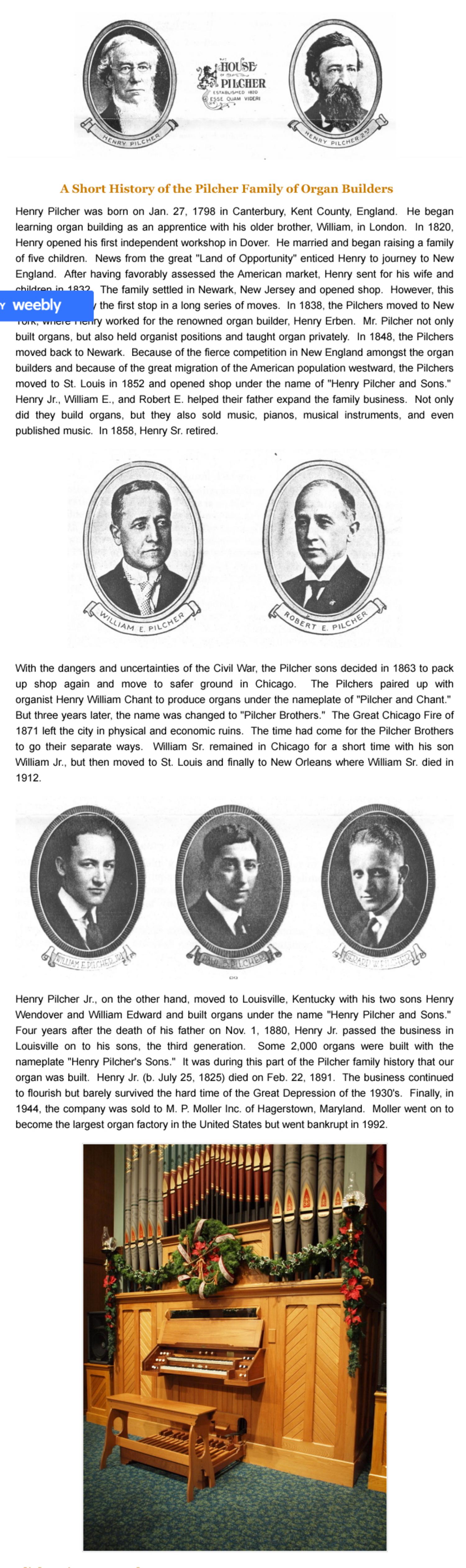 A Short History of Pilcher Family Organs.pdf | DocDroid