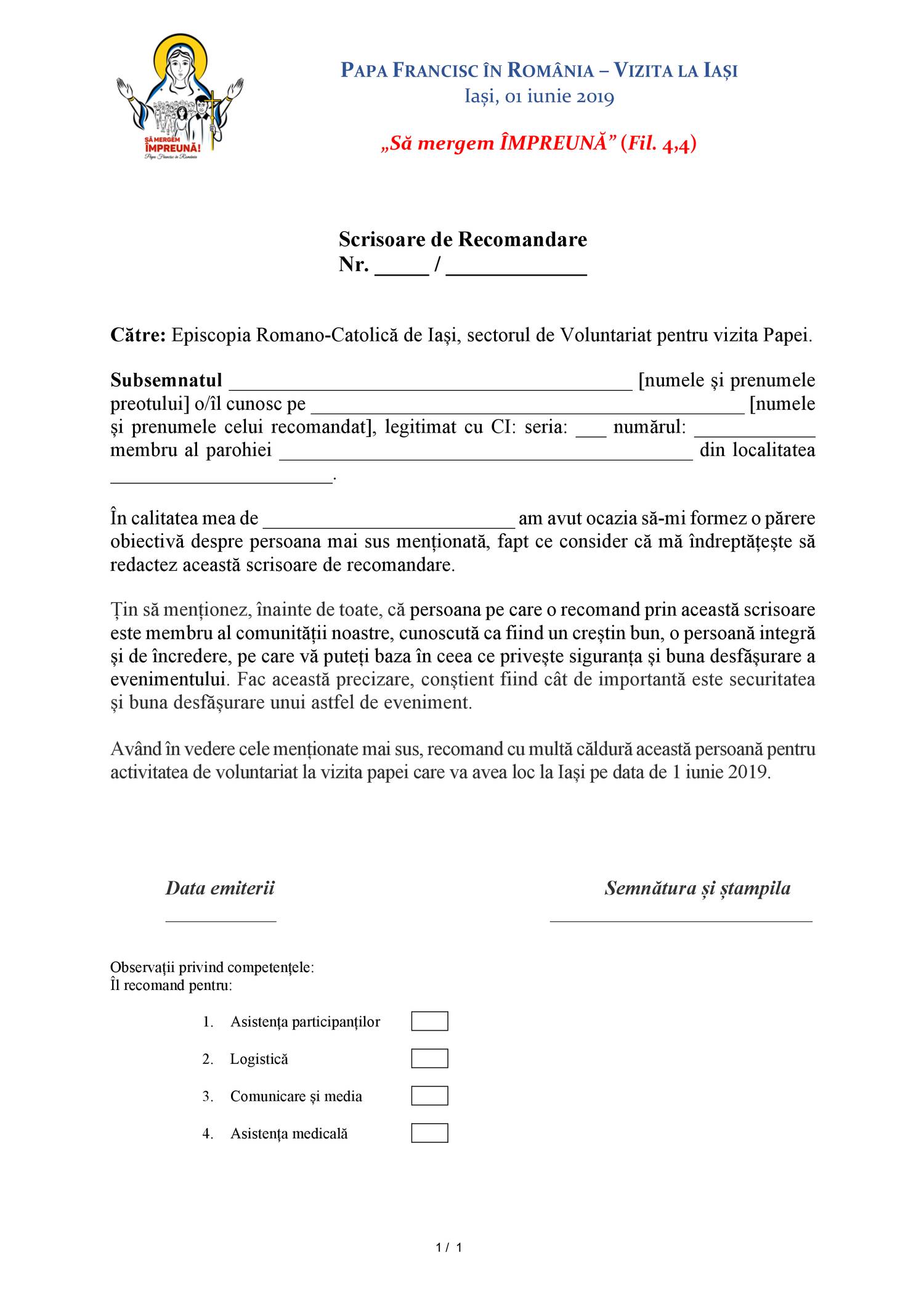 Recomandare_voluntariat_-_vizita_papei.pdf | DocDroid