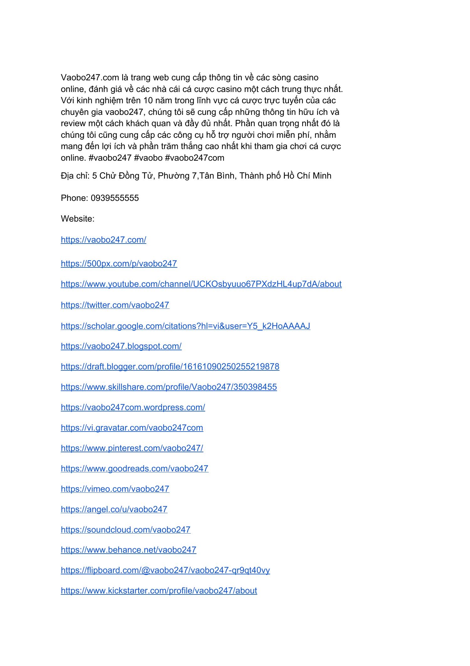 vaobo247.odt | DocDroid