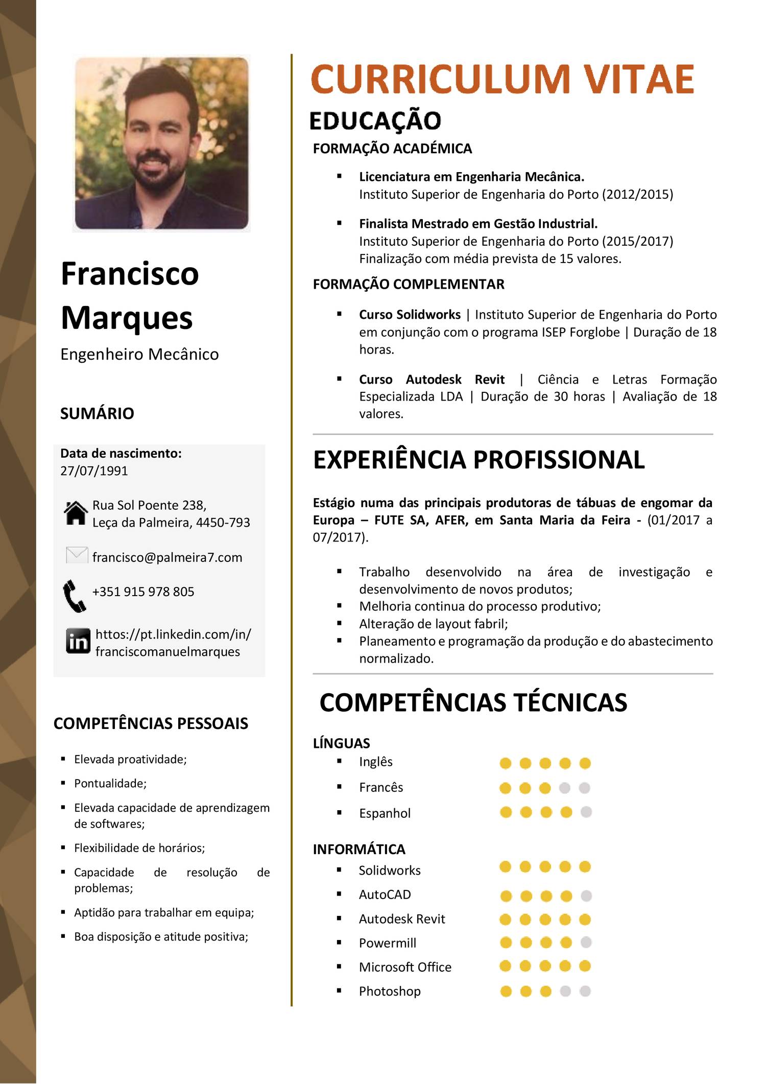 Francisco Marques - Curriculum Vitae.pdf | DocDroid
