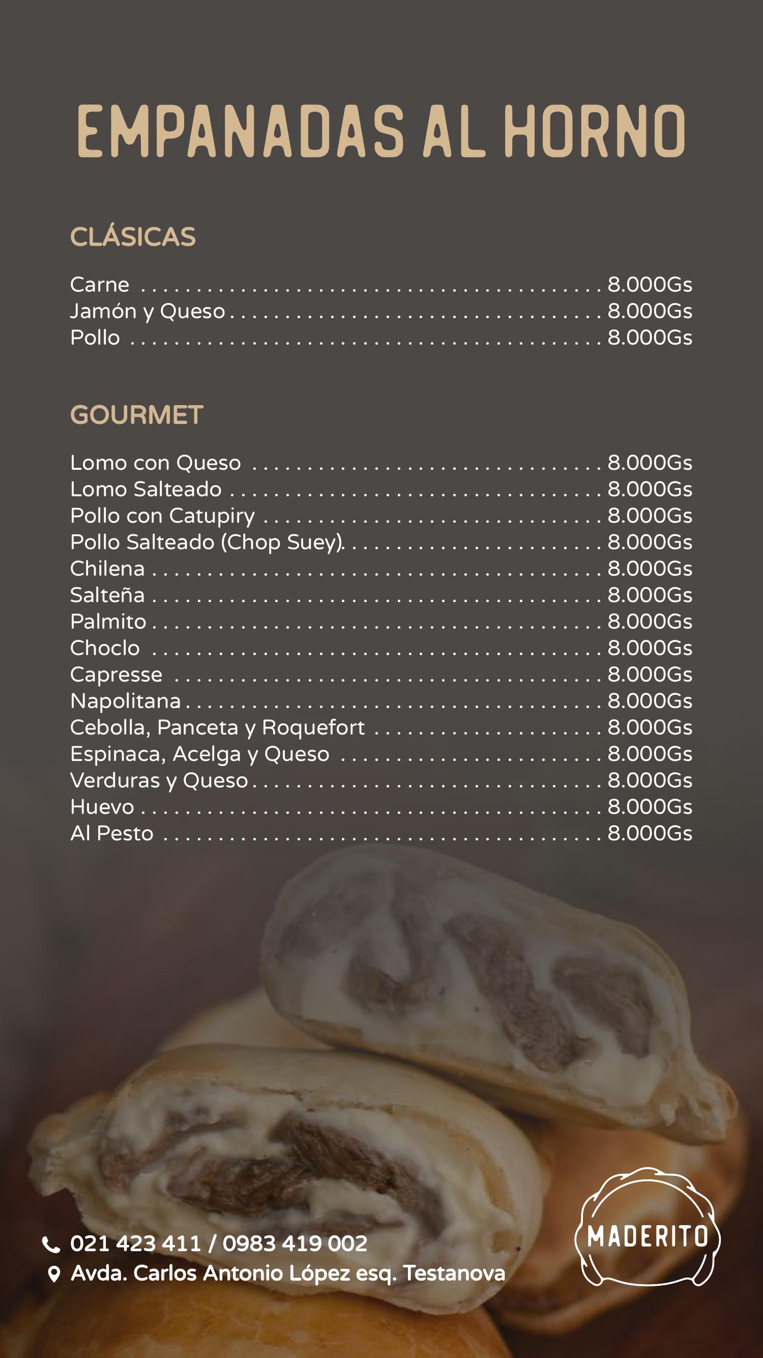 MENU GENERAL MADERITO.pdf | DocDroid