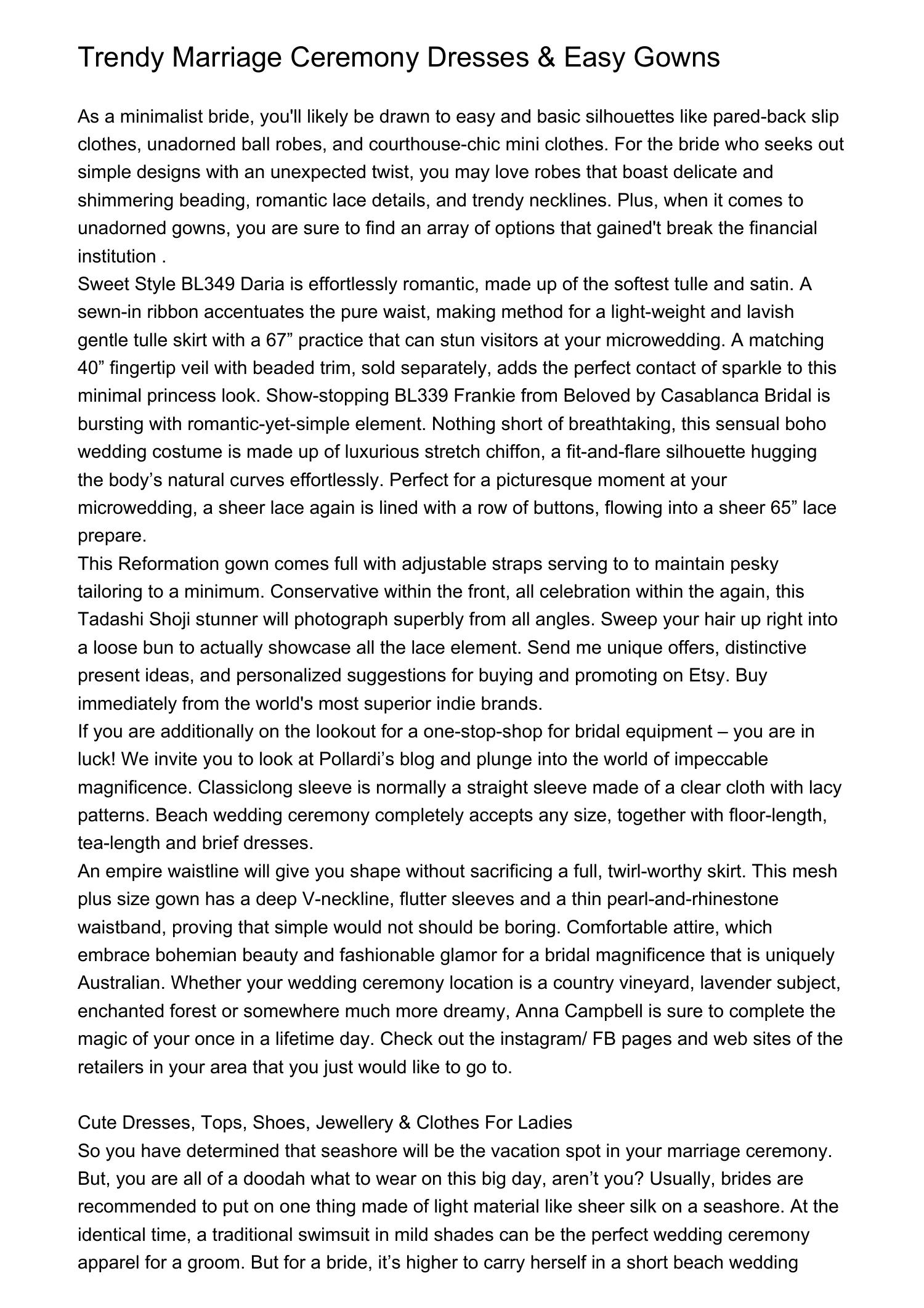 Modern Wedding Clothes Easy Robesnkocx.pdf.pdf | DocDroid